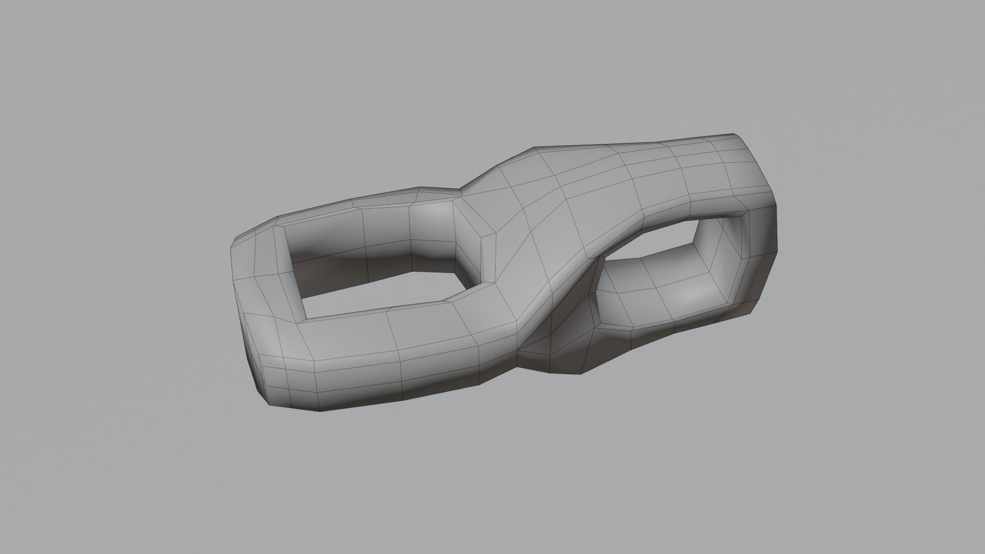 3D model Gold Chain VR / AR / low-poly | CGTrader