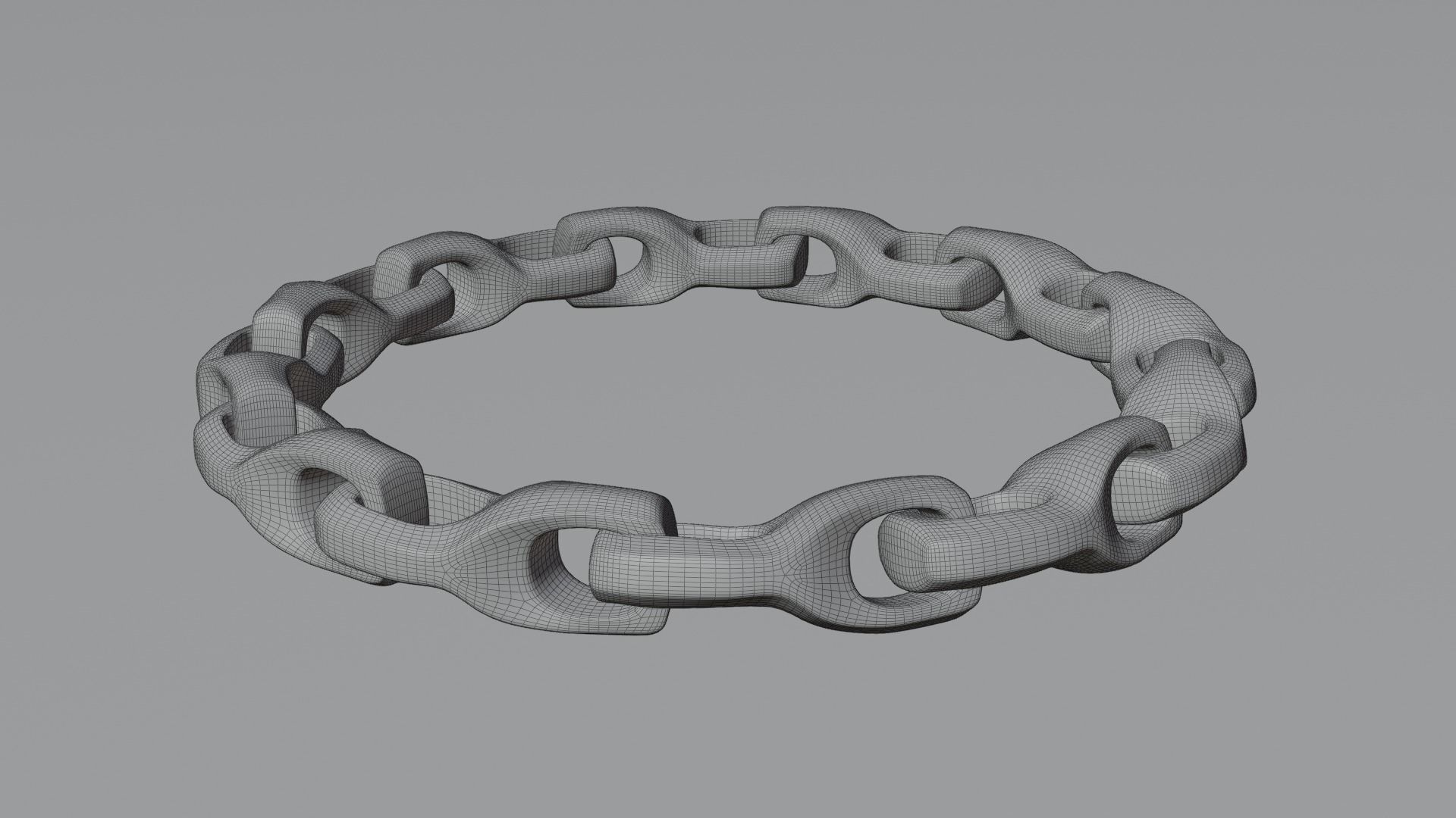 3D model Gold Chain VR / AR / low-poly | CGTrader