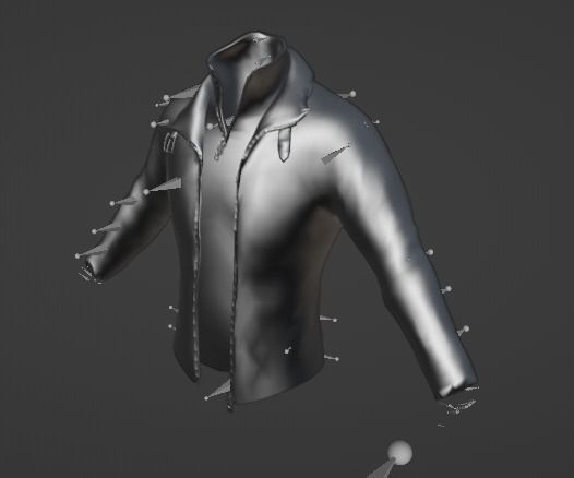 3D model Meta-Human Jacket VR / AR / low-poly | CGTrader