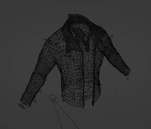 3D model Meta-Human Jacket VR / AR / low-poly | CGTrader