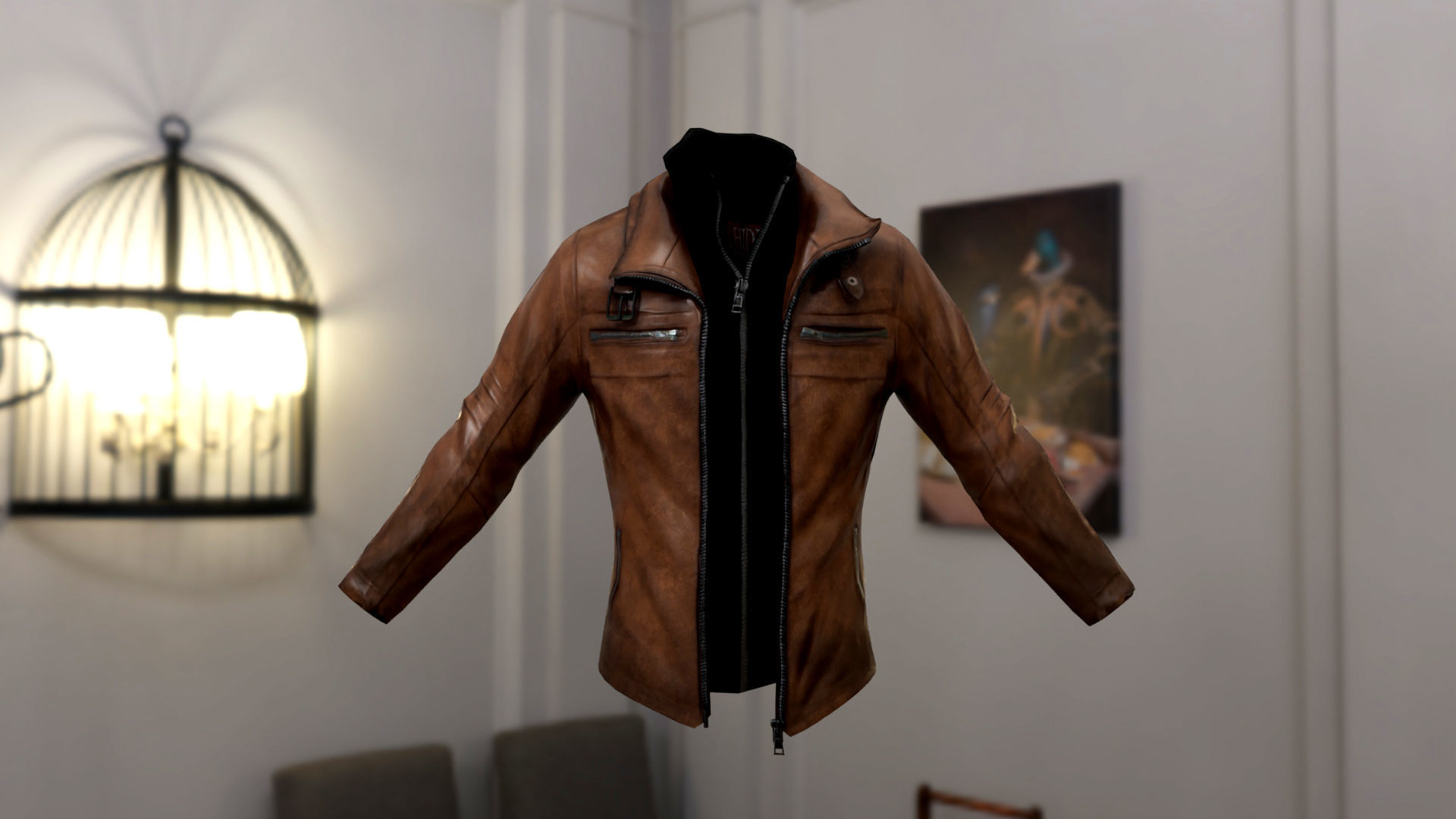 3D model Meta-Human Jacket VR / AR / low-poly | CGTrader
