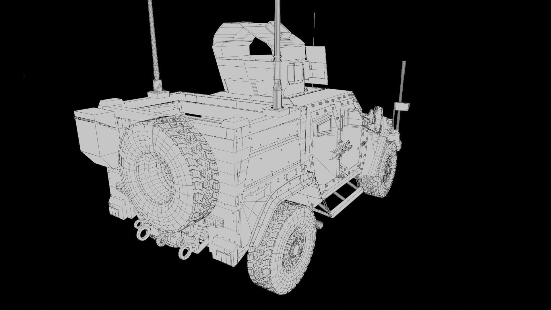 Oshkosh Jltv 3d Model Cgtrader