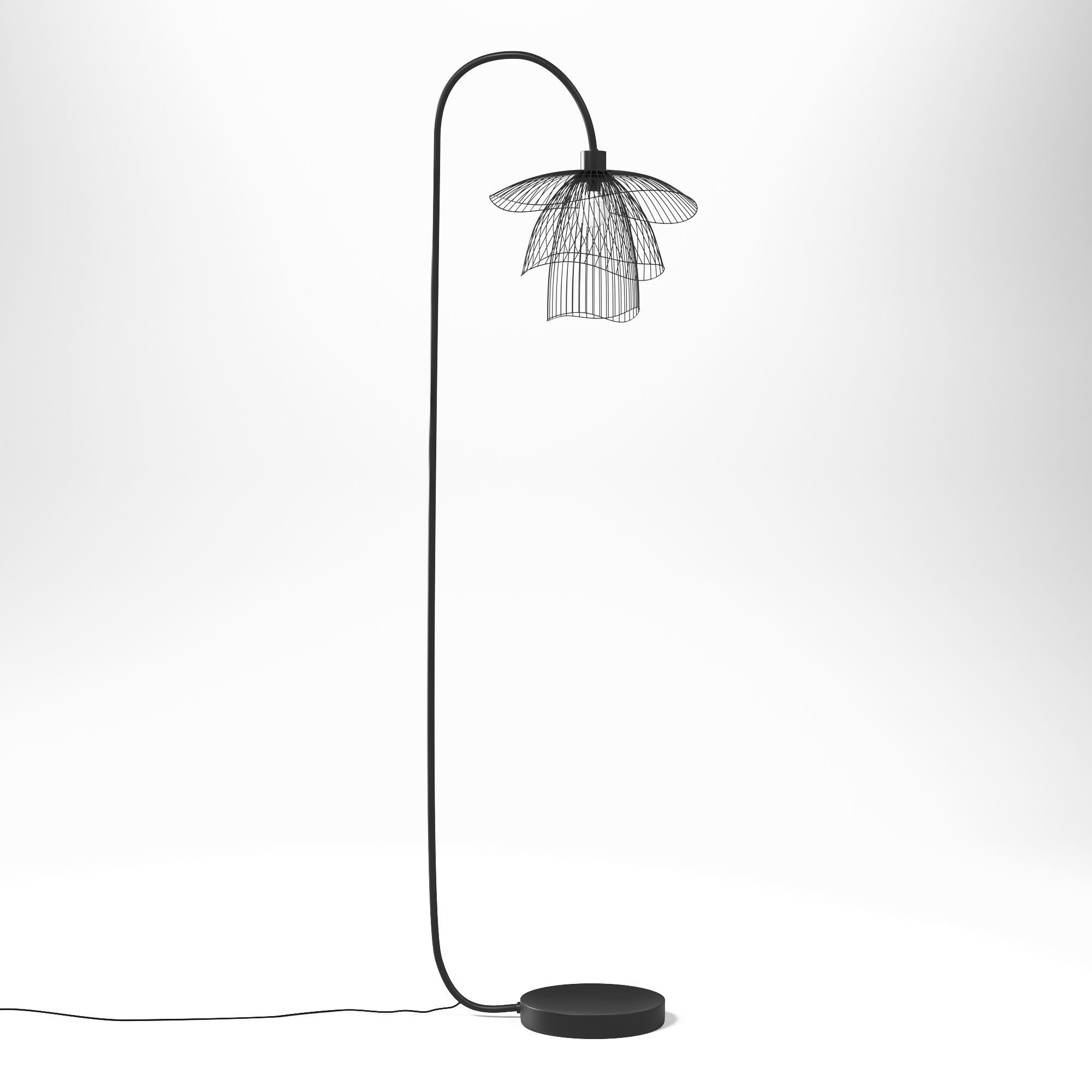 Forestier Papillon Floor Lamp free 3D model | CGTrader