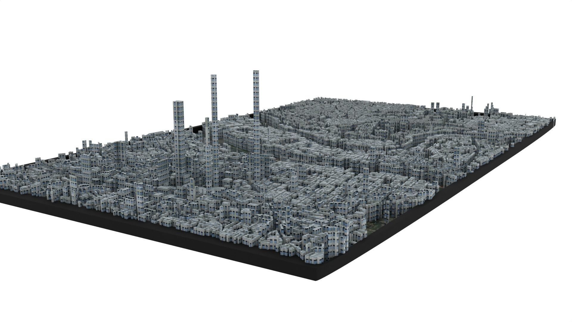 City of Lyon 3D model | CGTrader