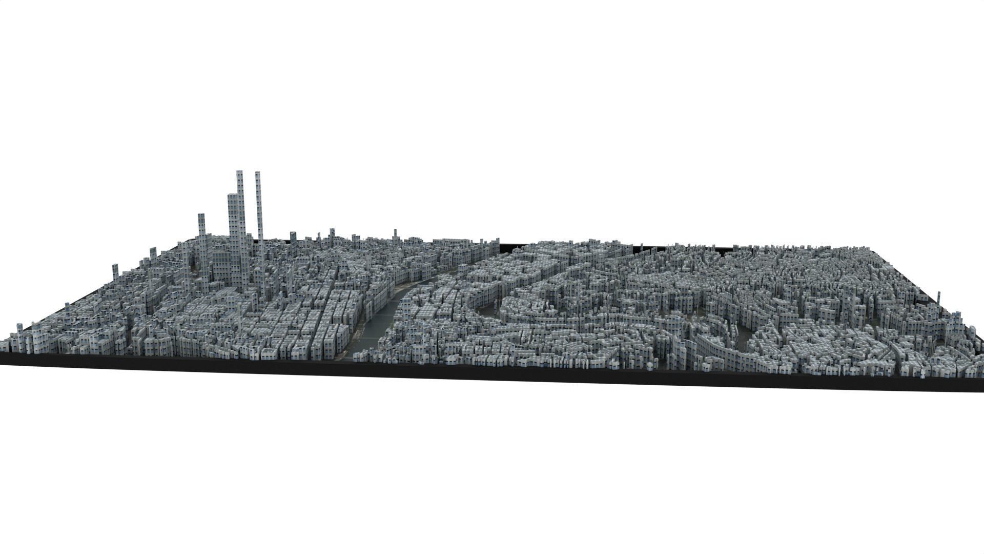 City of Lyon 3D model | CGTrader