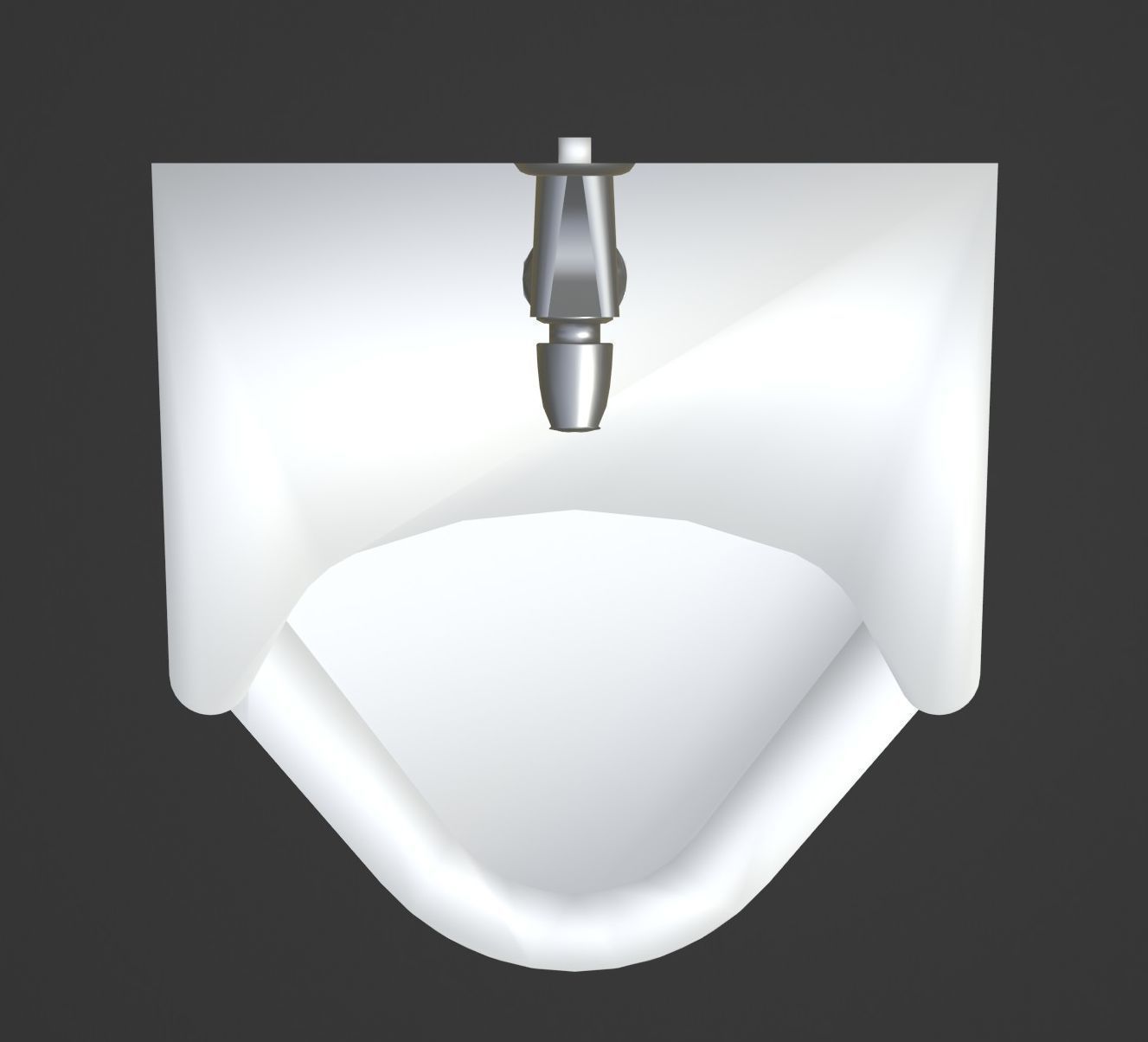 Urinal-001 urinal free 3D model | CGTrader