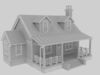 American Cottage - House Model 3D 3D model | CGTrader