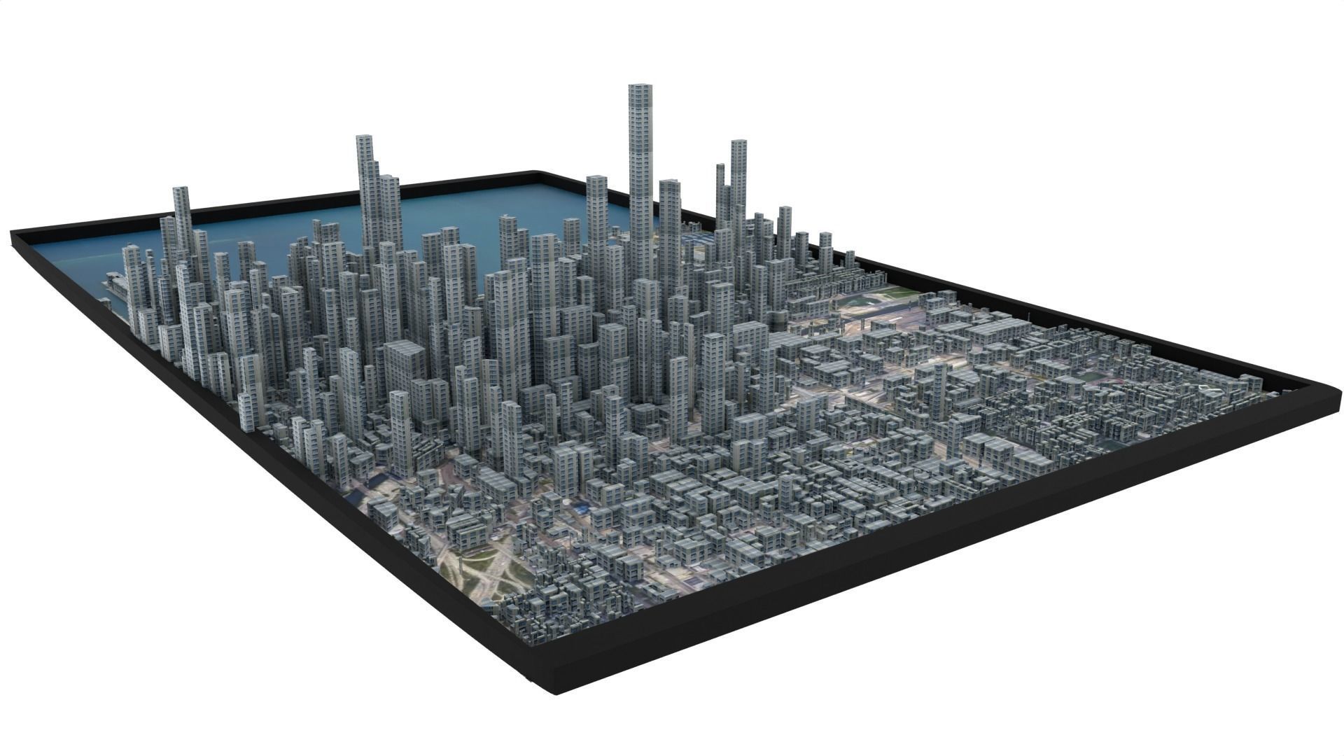 3D model City of Chicago VR / AR / low-poly | CGTrader