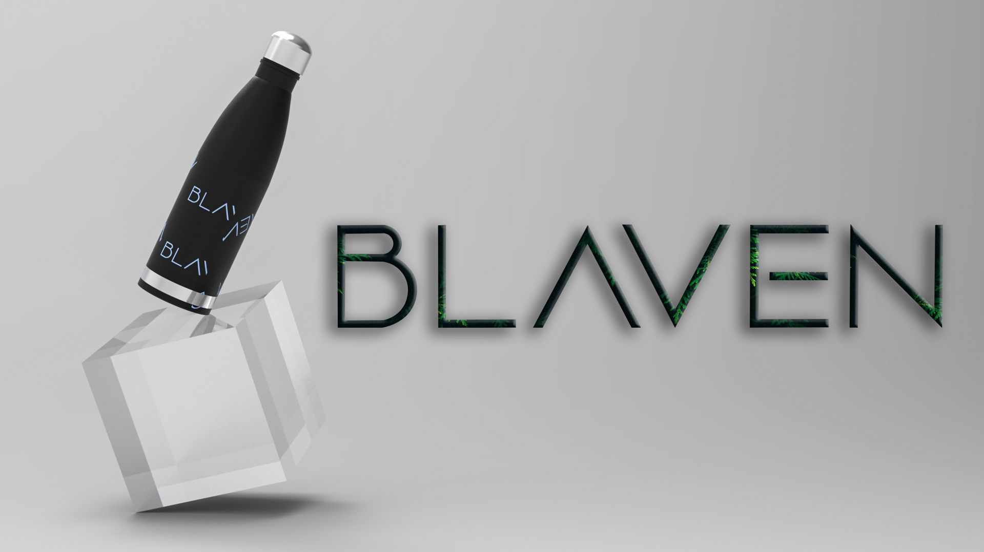BLAVEN Water bottle 1 free 3D model | CGTrader