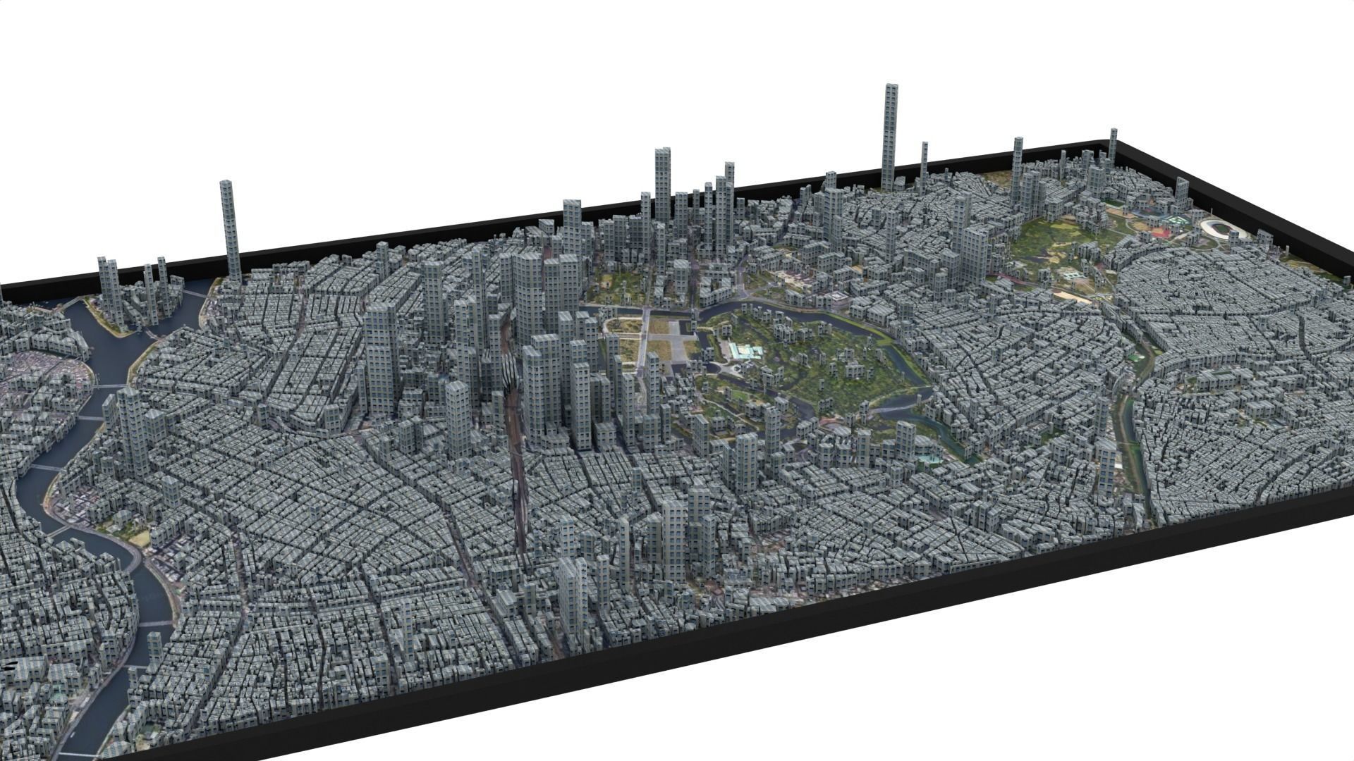 3D model City of Tokyo VR / AR / low-poly | CGTrader