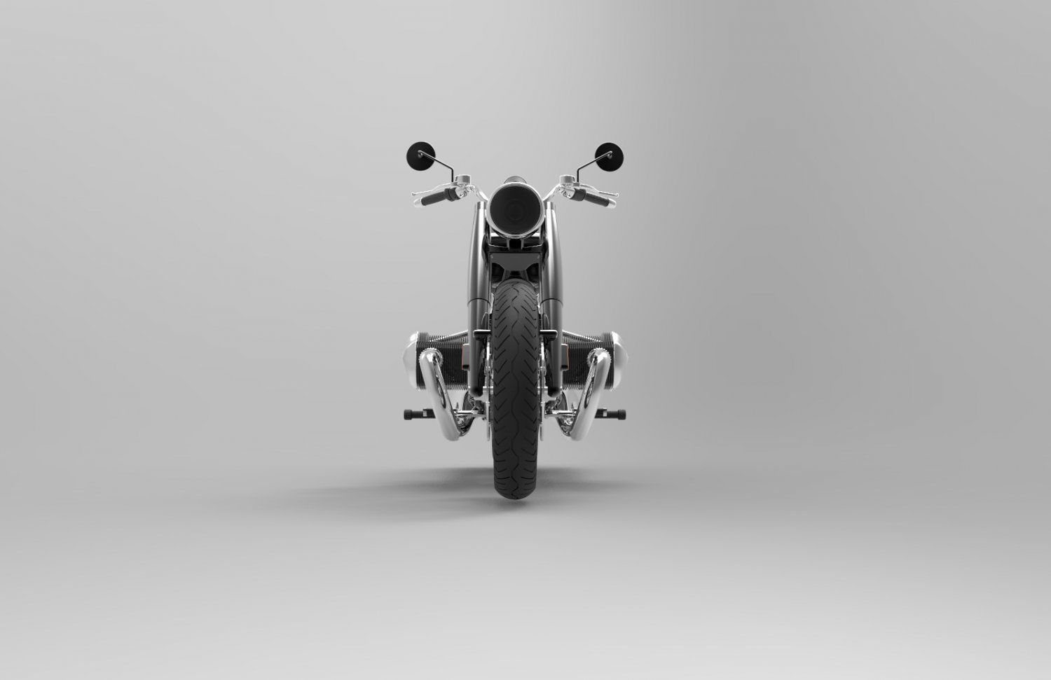 R18 Cruiser Motorcycle 3D model | CGTrader