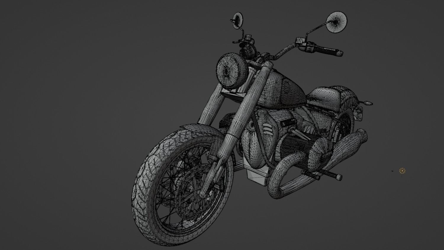 R18 Cruiser Motorcycle 3D model | CGTrader