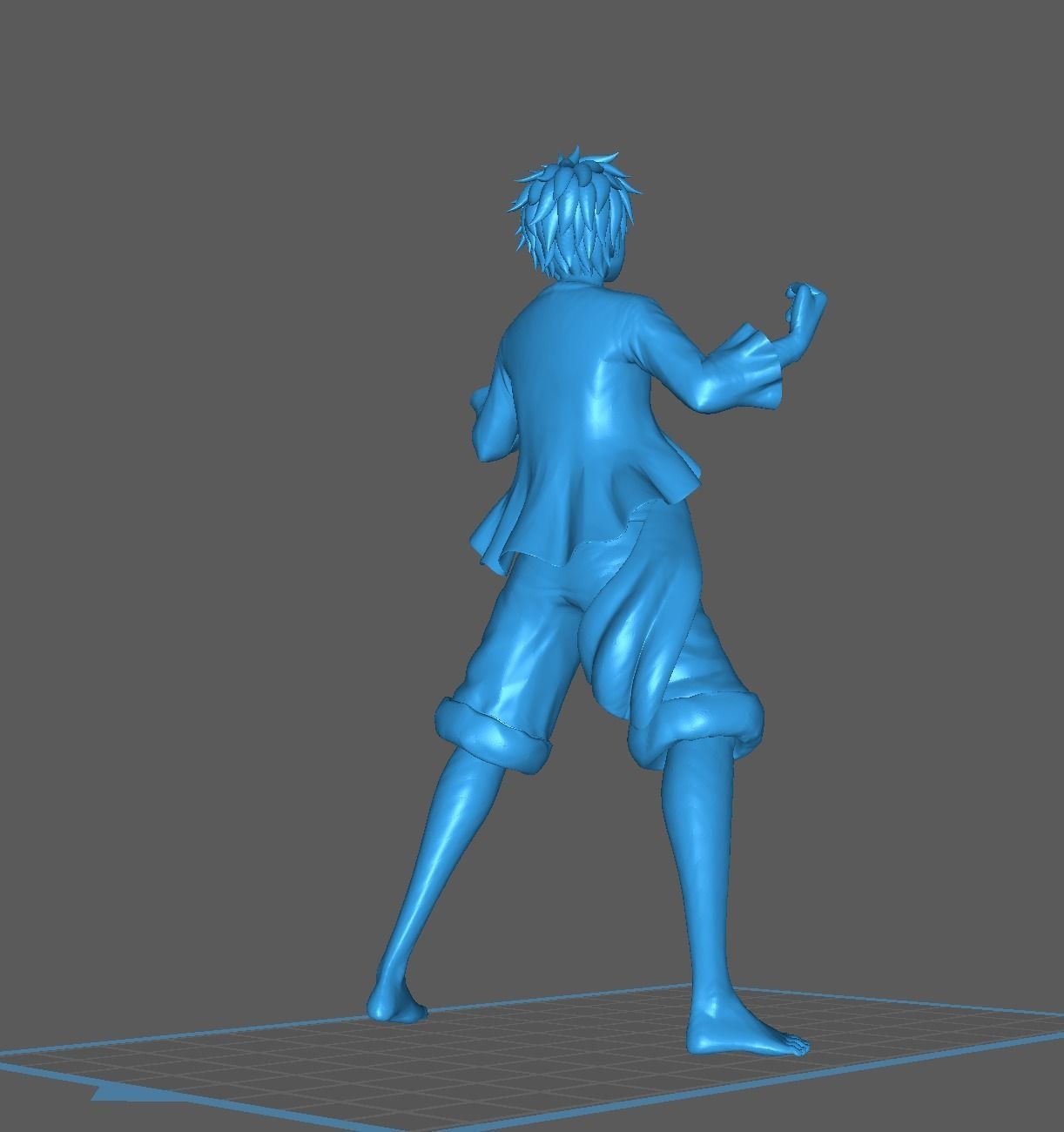 Monkey D Luffy One piece 3D print model 3D model 3D printable | CGTrader