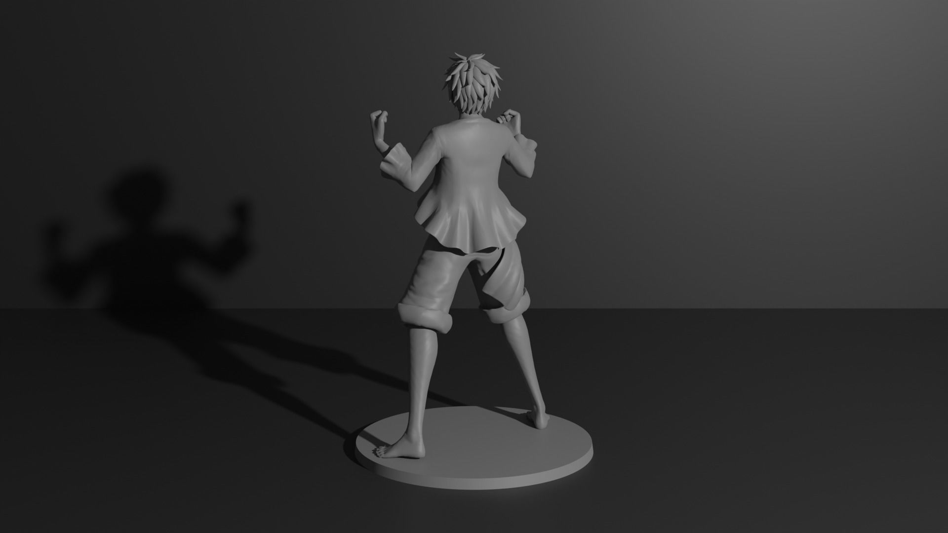 Monkey D Luffy One piece 3D print model 3D model 3D printable | CGTrader