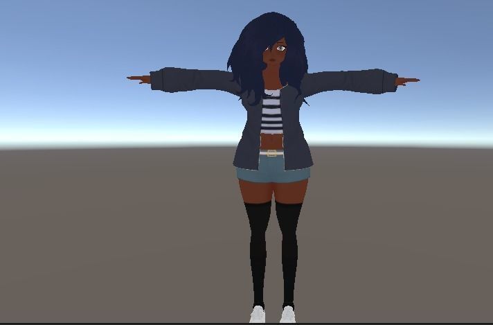 3D model 3d female anime style model VR / AR / low-poly | CGTrader