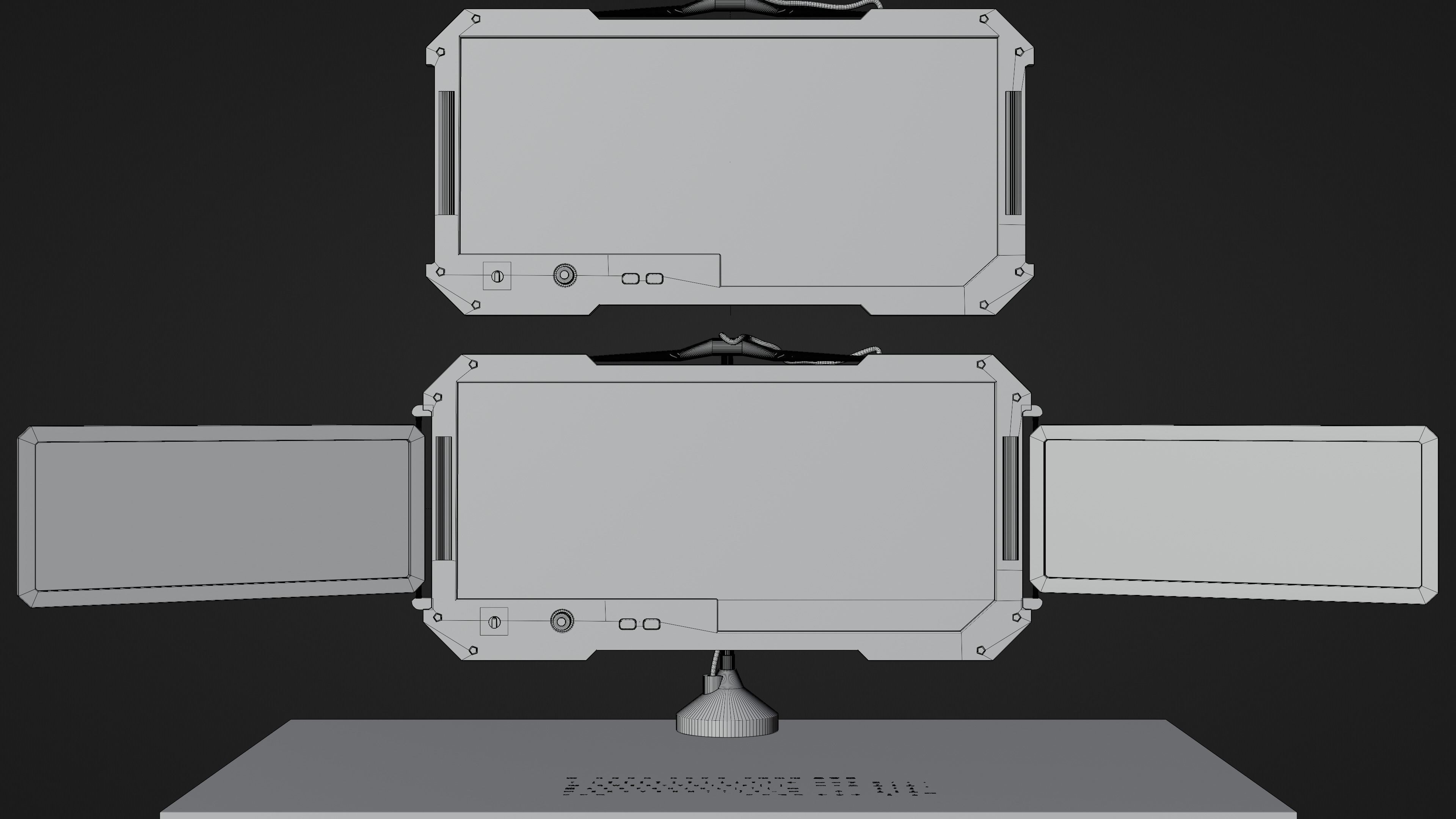 Sci-fi Displays 3D model | CGTrader