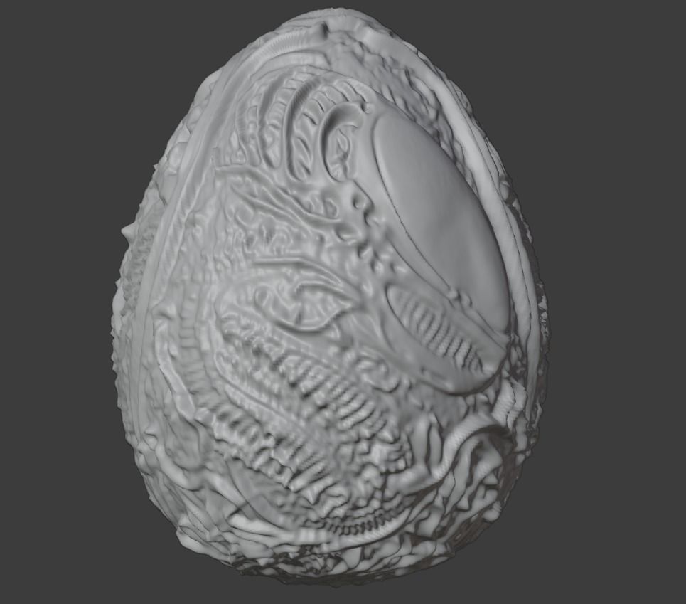 Realistic high quality Alien Egg PBR 3D model | CGTrader