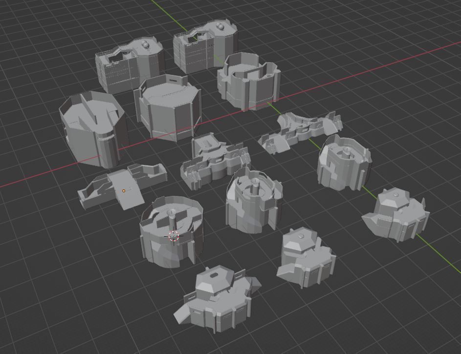 FPS Building Layouts 3D model | CGTrader