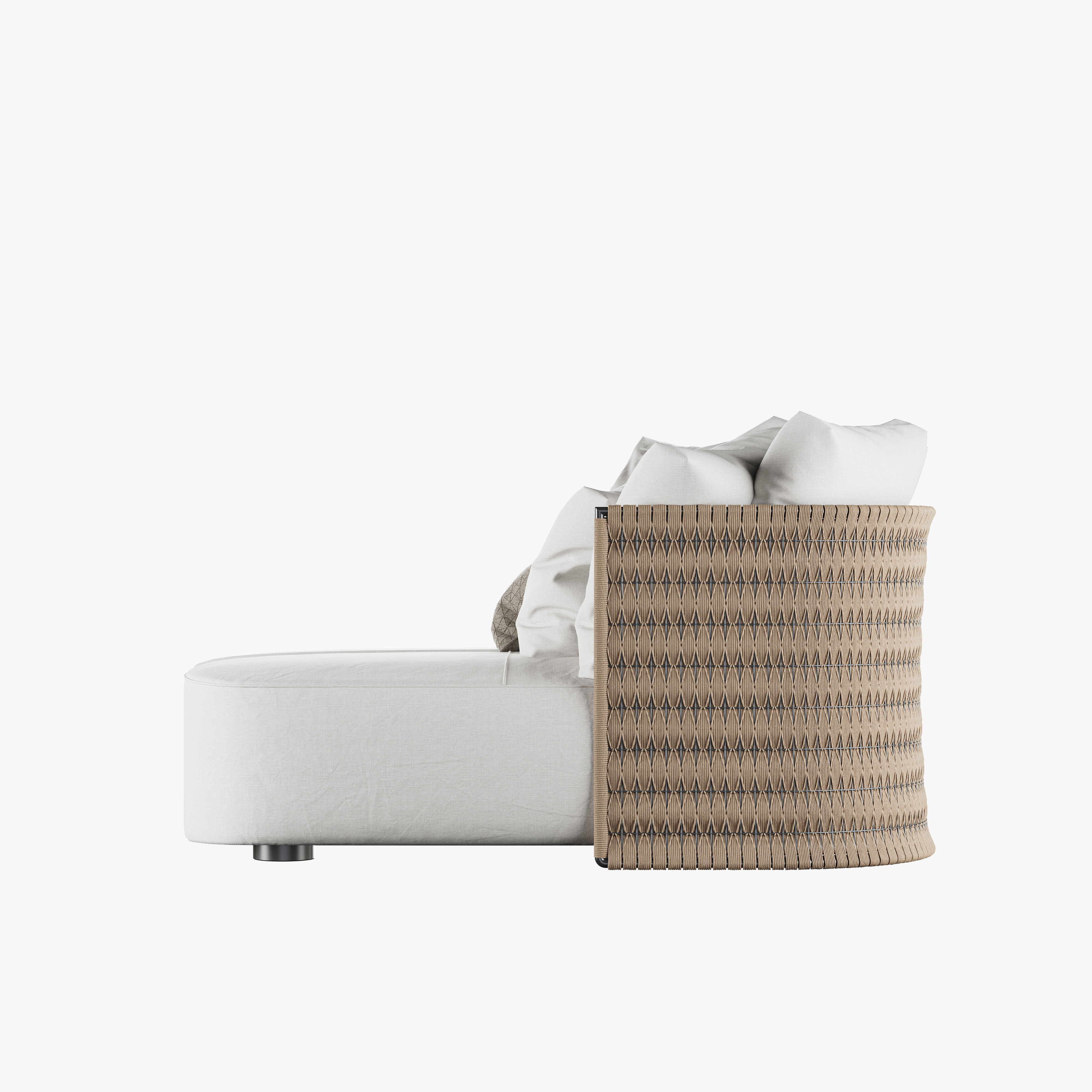 KAMARI CHAISE LOUNGE - ARTEFACTO 3D model rigged | CGTrader