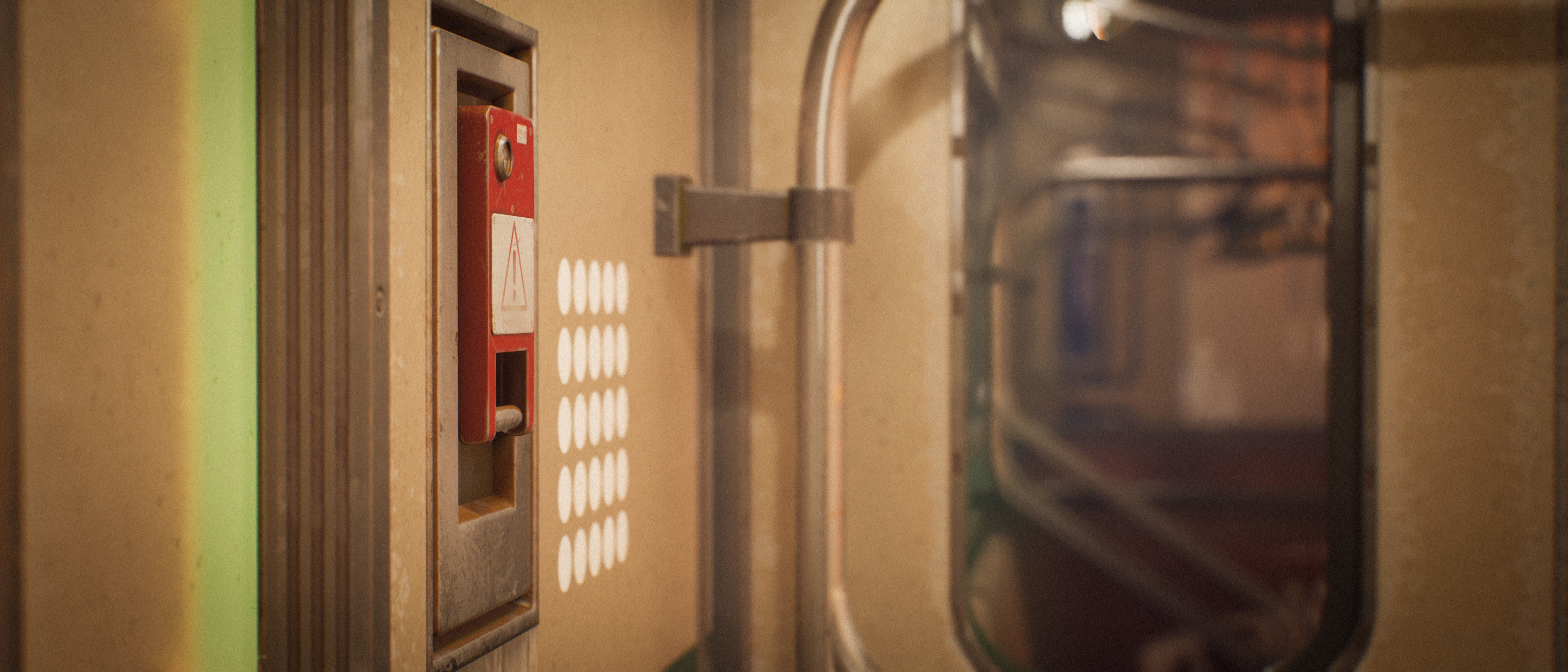 3D model Cyberpunk Subway Train Kit - UE5 VR / AR / low-poly | CGTrader