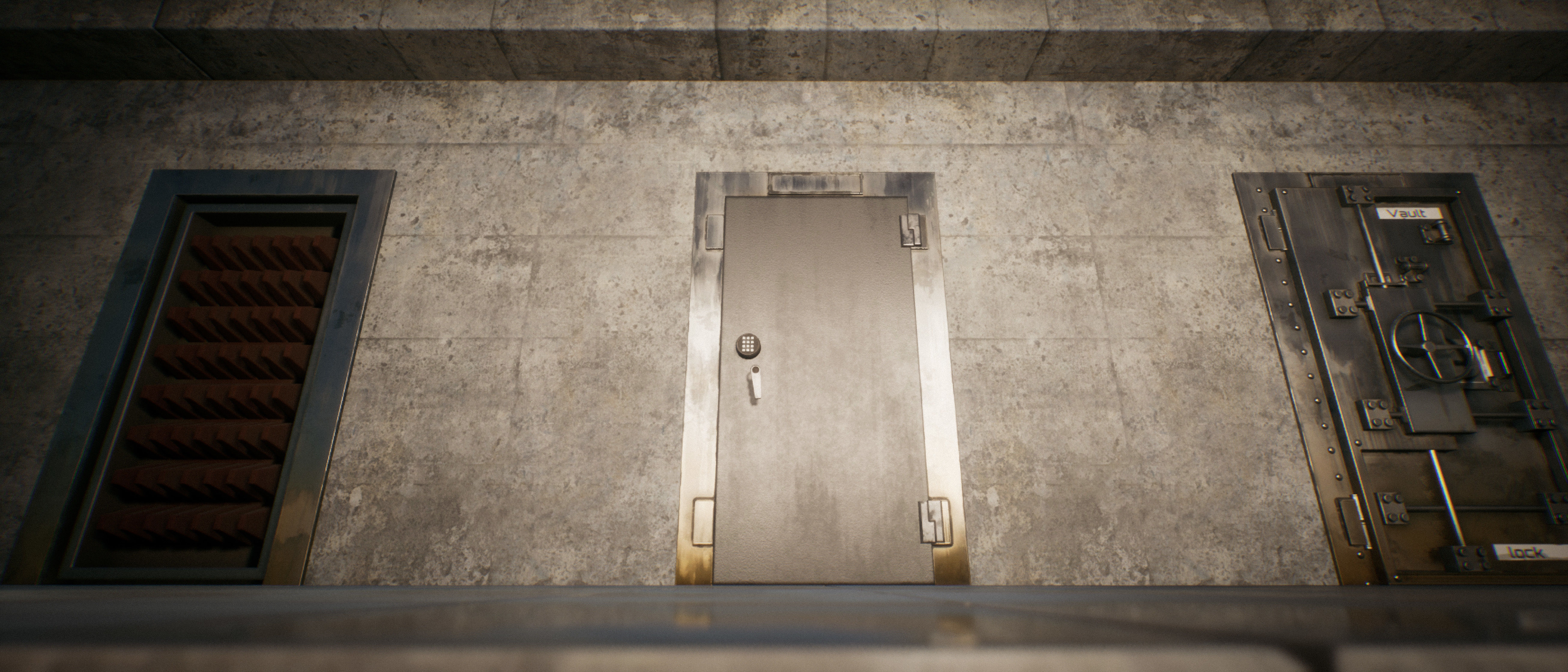 3D model Real World Door Set - UE4 VR / AR / low-poly | CGTrader