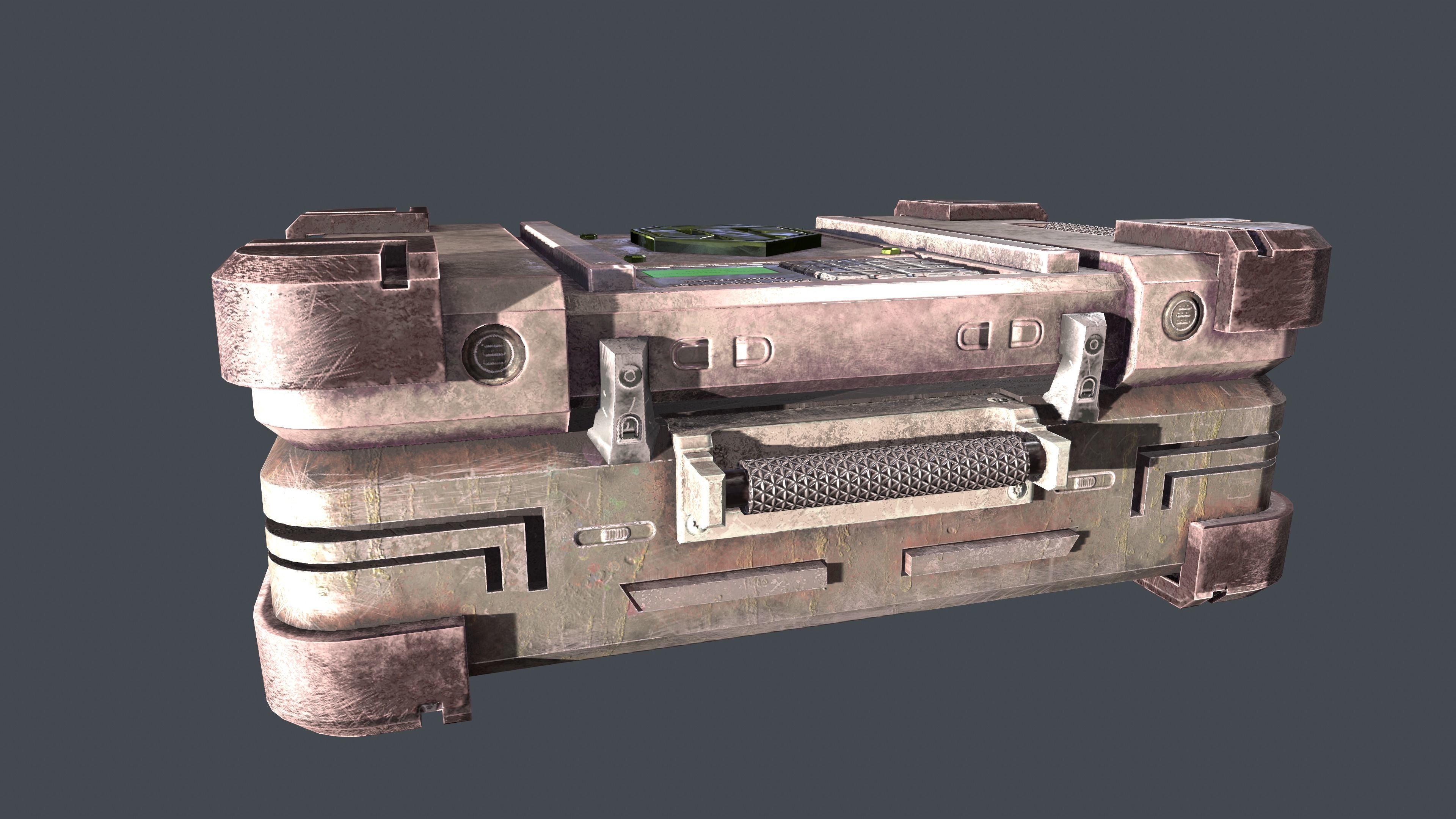 3D model Box with weapons WOT VR / AR / low-poly | CGTrader