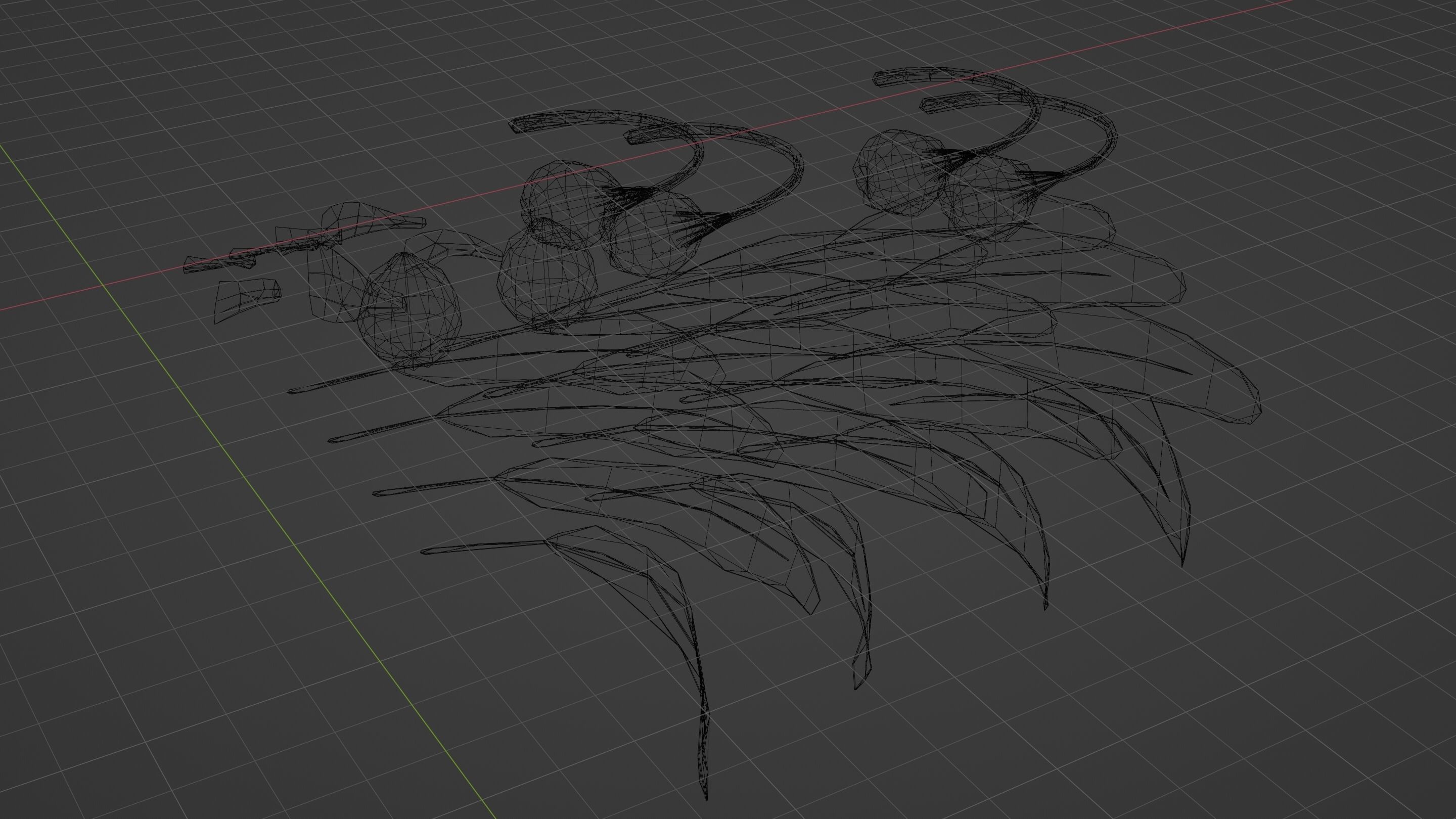 3D model Date Palm Tree Full Texture and Particle Set and LODs for ...