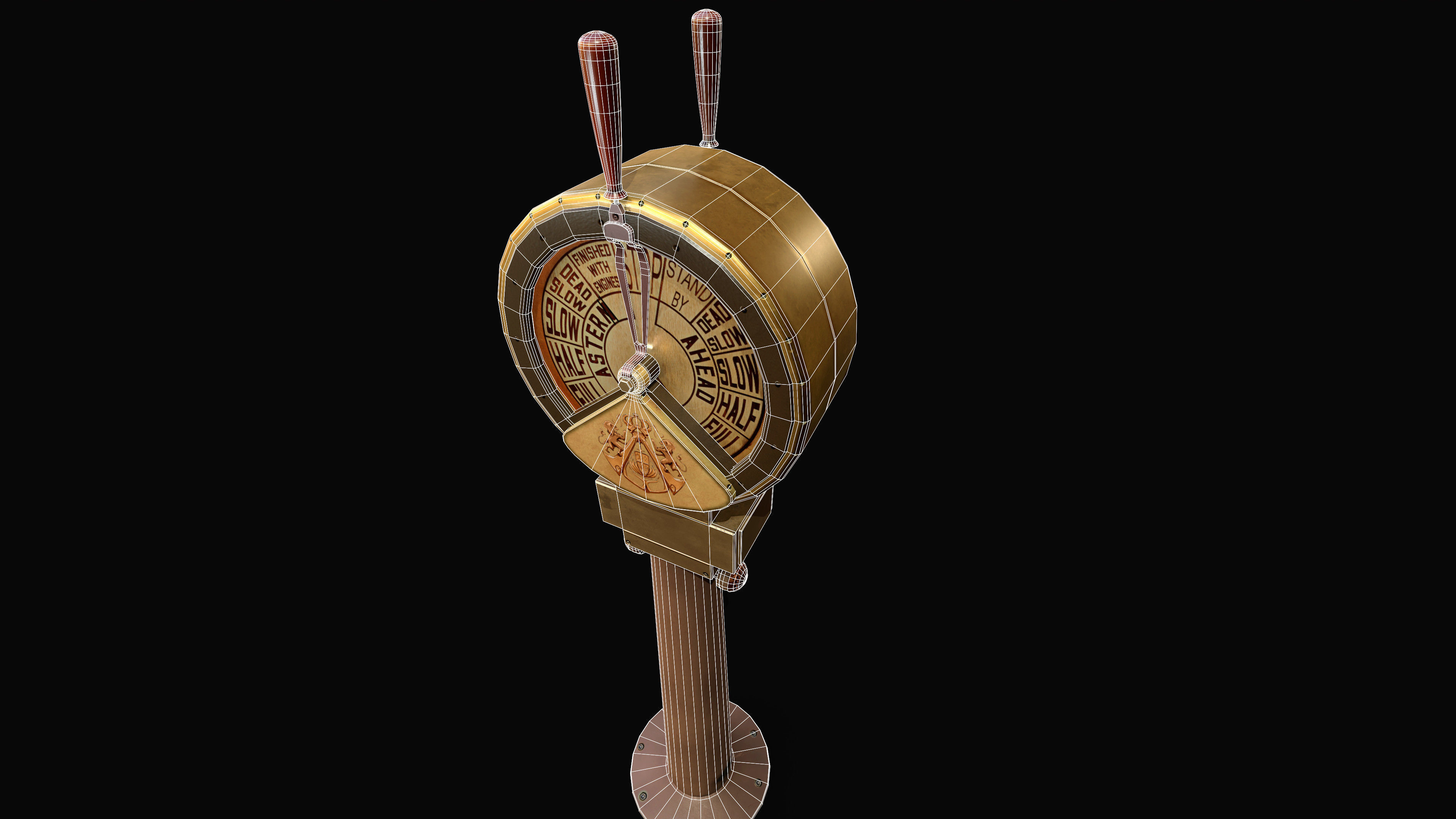 3D model Ship Assets Bridge VR / AR / low-poly | CGTrader