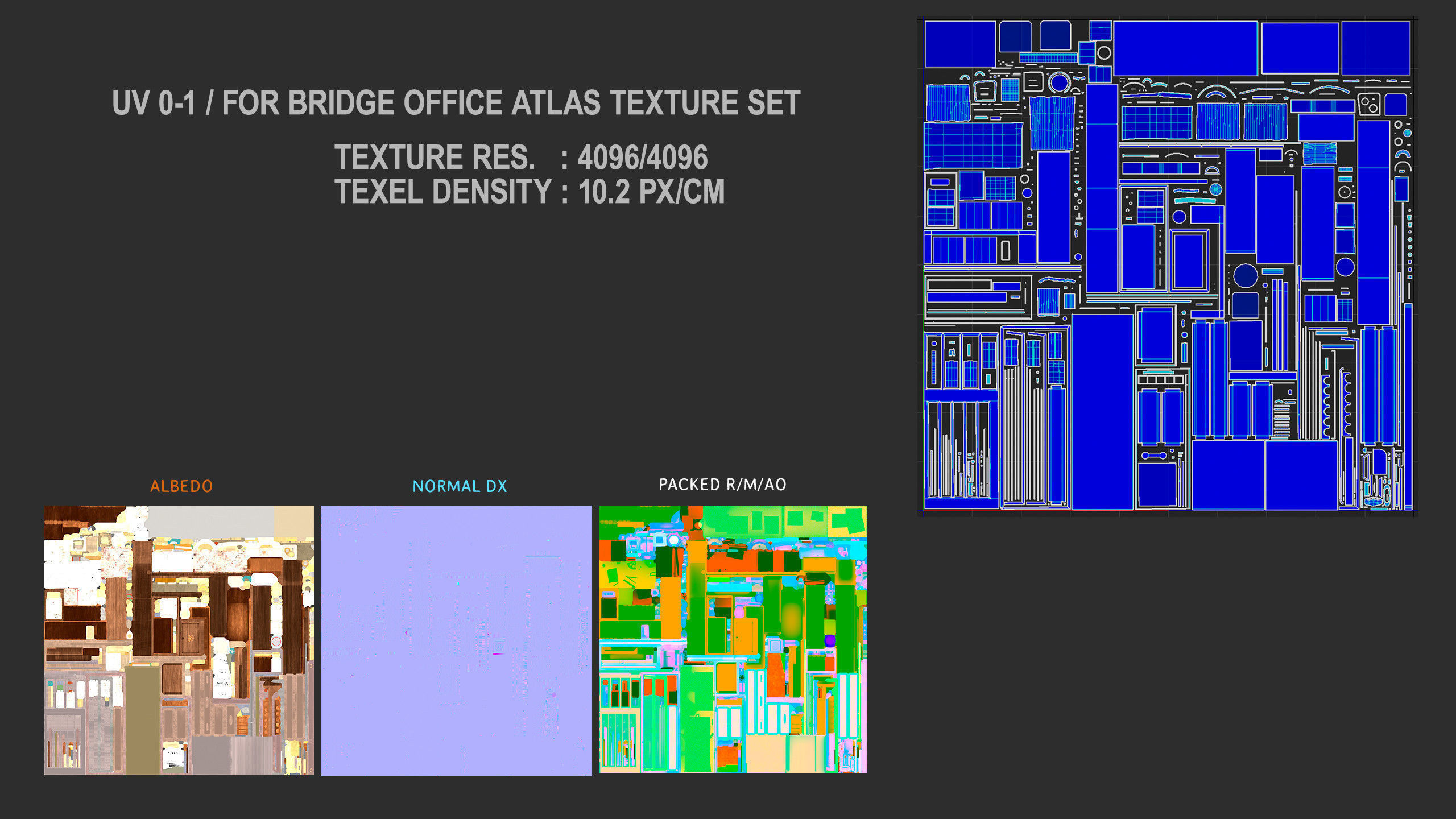 3D model Ship Assets Bridge VR / AR / low-poly | CGTrader