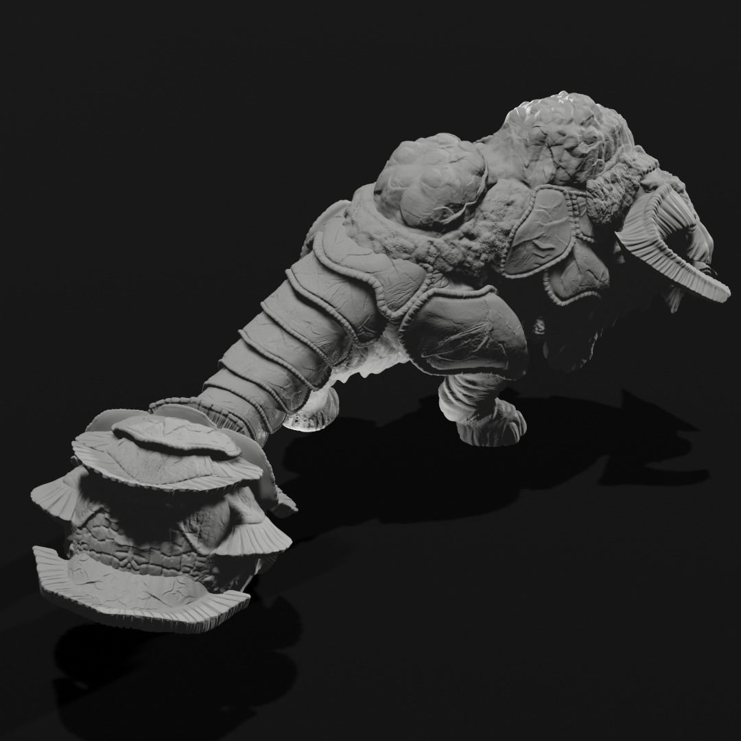 Duramboros Monster Hunter Dino 3d print model 3D model 3D printable ...
