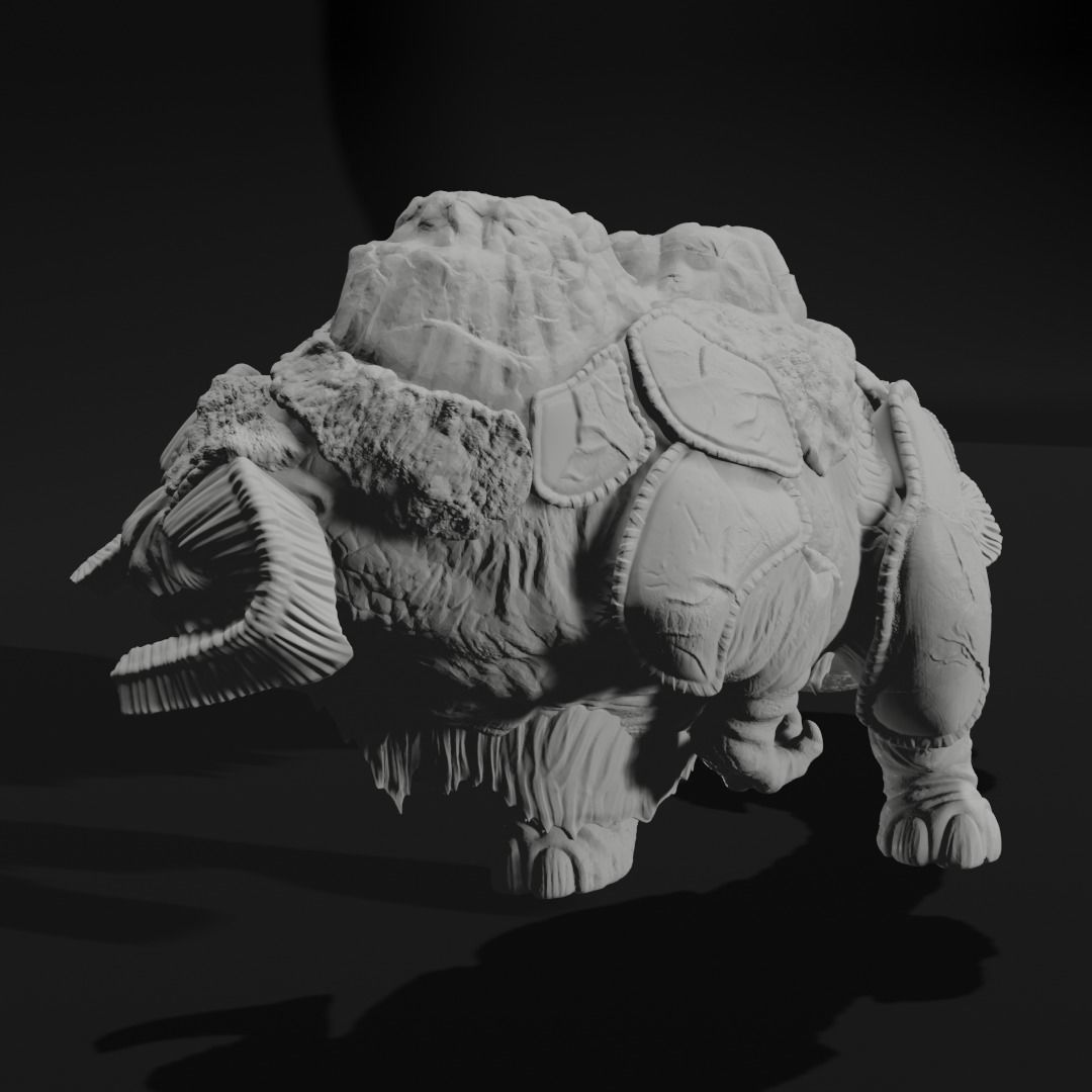 Duramboros Monster Hunter Dino 3d print model 3D model 3D printable ...