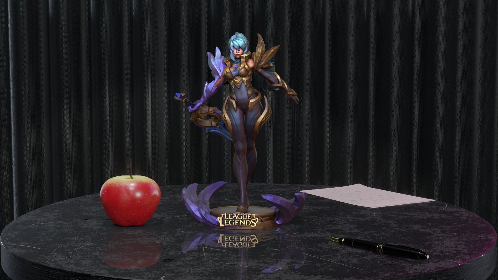 RIVEN DAWNBRINGER - LEAGUE OF LEGENDS 3D model 3D printable | CGTrader