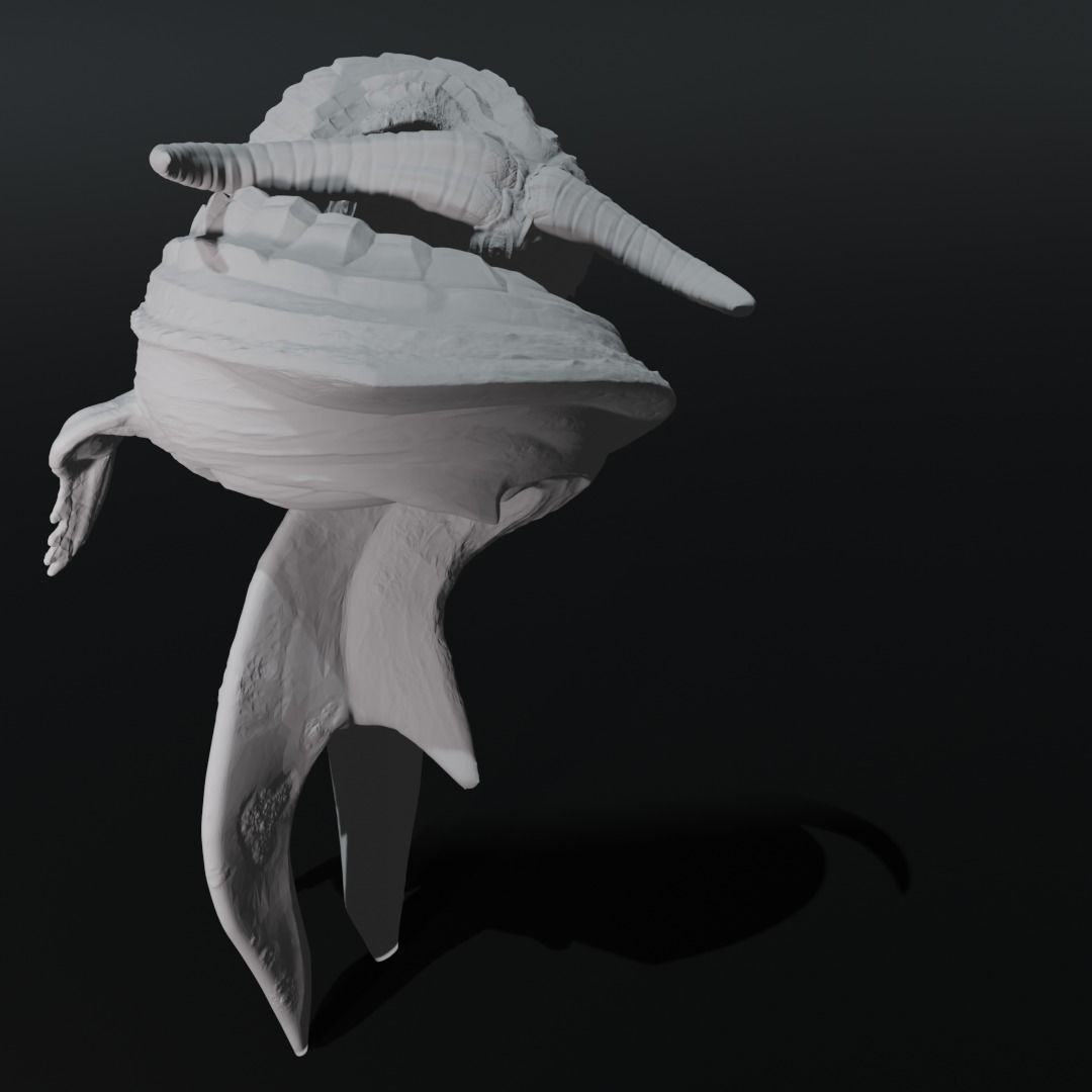 Ceadeus Monster Hunter Elder Dragon 3d print model 3D model 3D ...