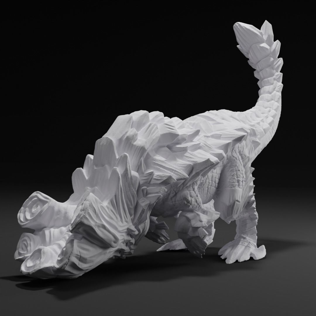 Barroth Monster Hunter Dinosaur 3d Print Model 3D model 3D printable ...