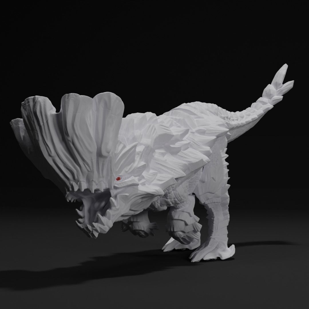 Barroth Monster Hunter Dinosaur 3d Print Model 3D model 3D printable ...