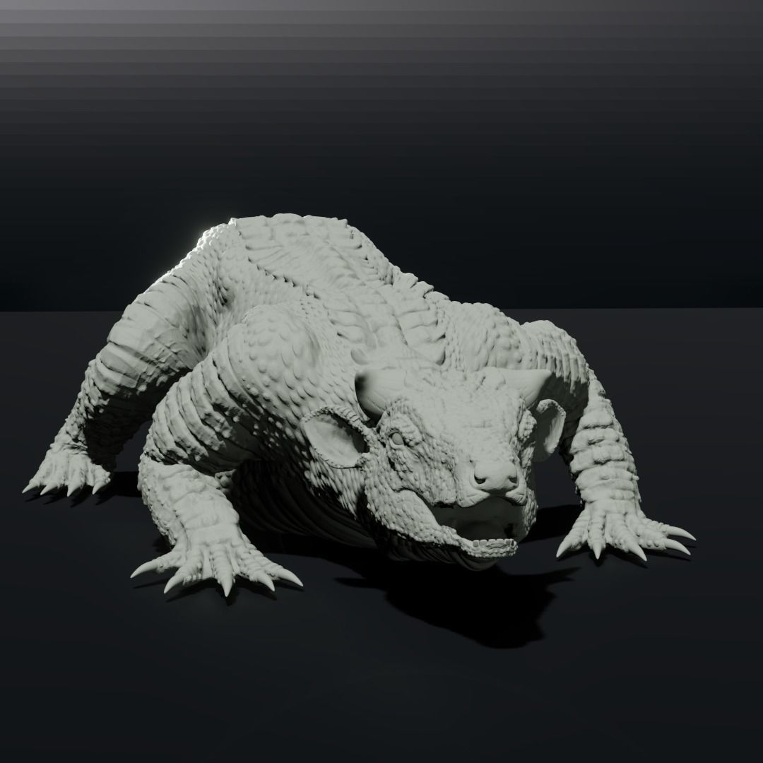 Cowligator Cow Alligator Animal 3d Print Model 3D model 3D printable ...