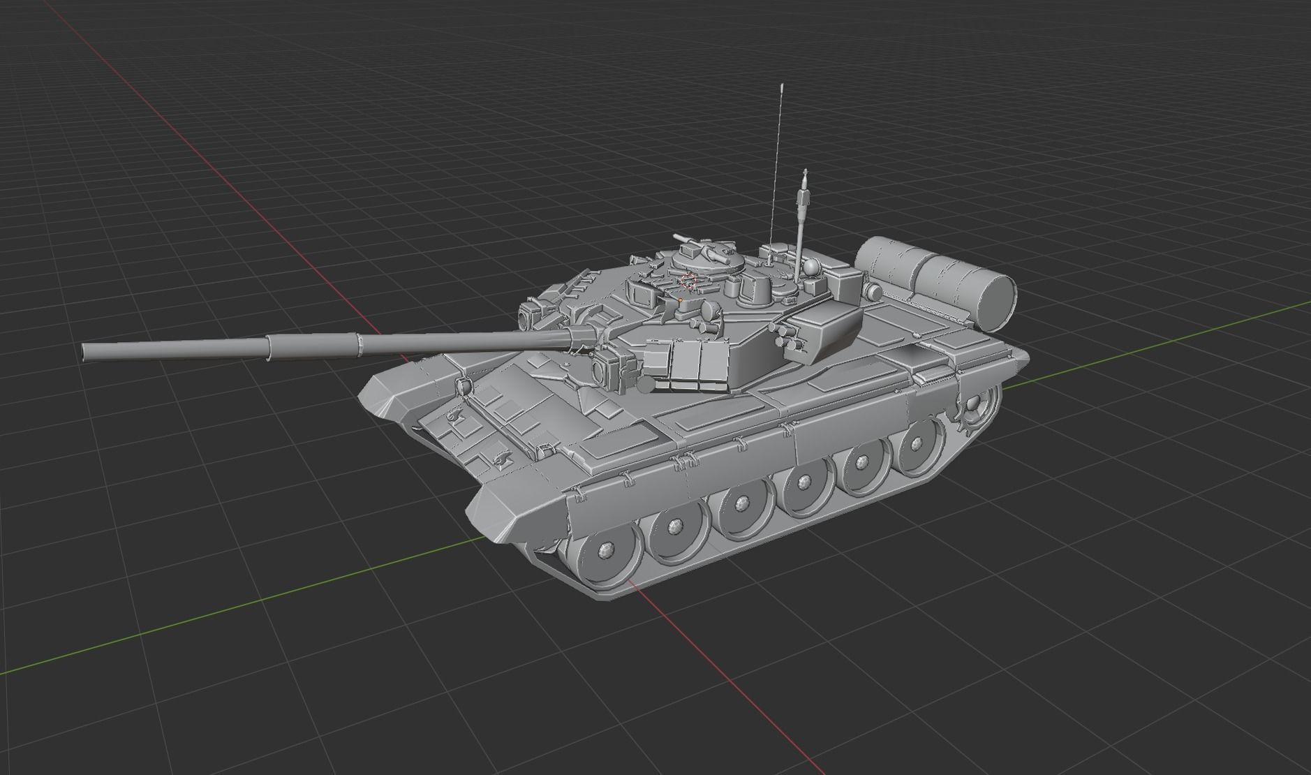 T90 Tank free VR / AR / low-poly 3D model | CGTrader