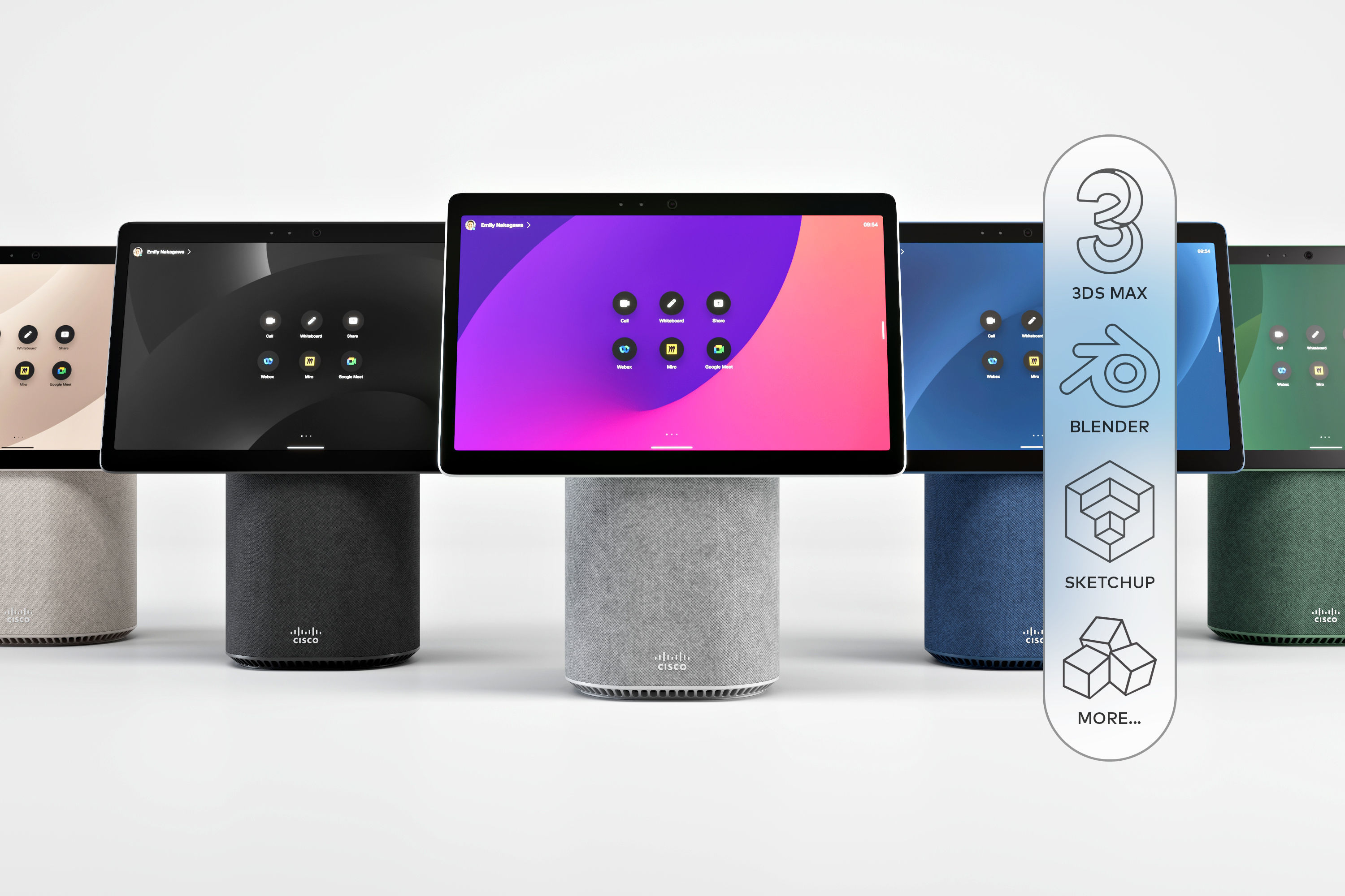 Cisco Webex Desk Mini - All in One PC 3D model | CGTrader