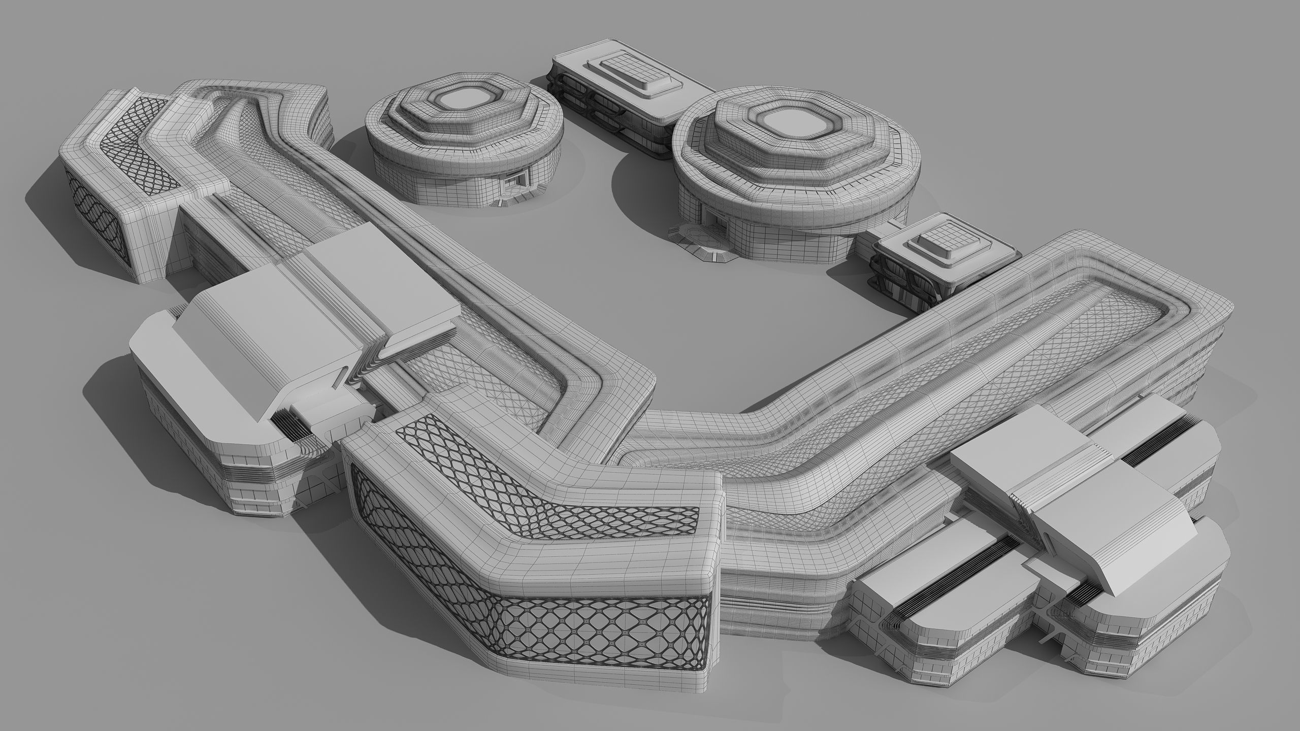 0115 - Modern Building 3D model | CGTrader