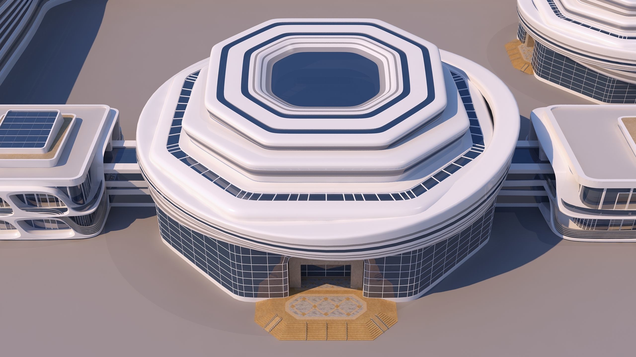 0115 - Modern Building 3D model | CGTrader