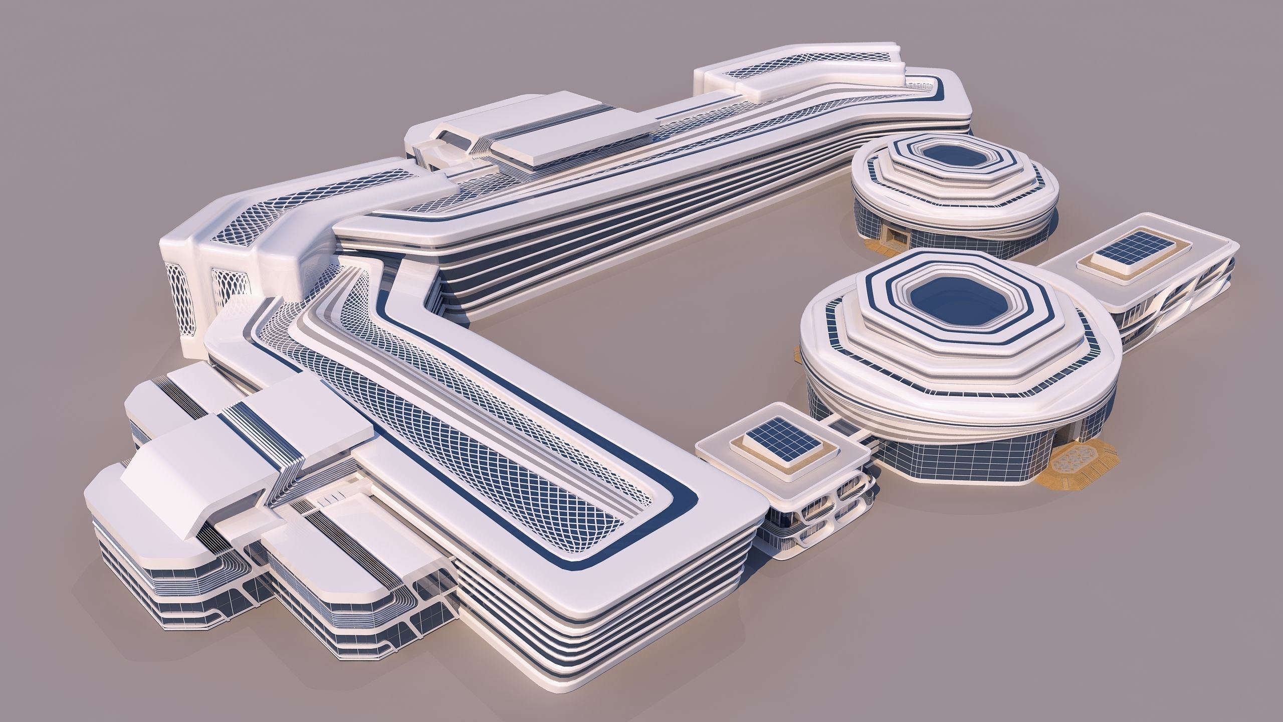 0115 - Modern Building 3D model | CGTrader