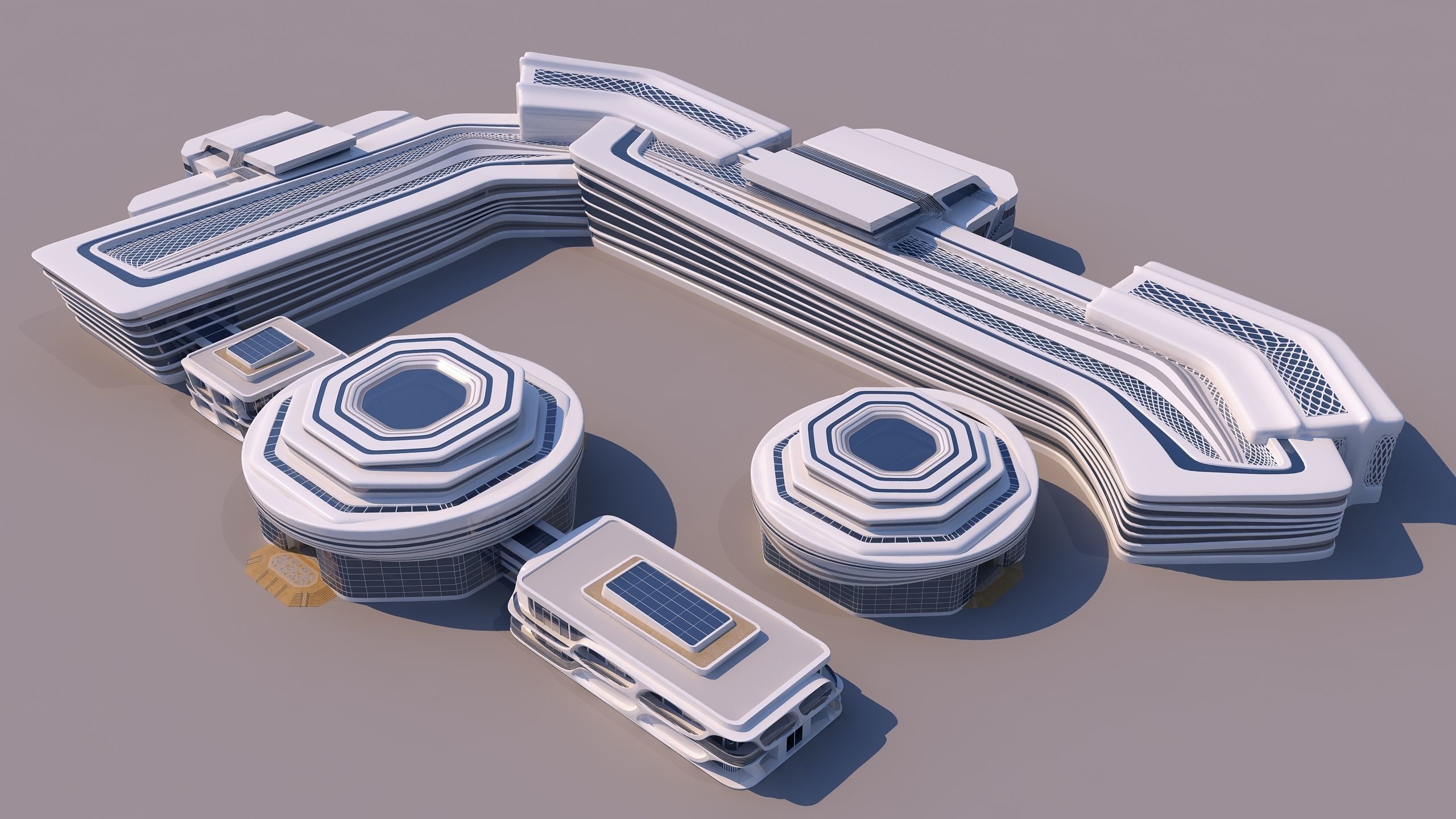 0115 - Modern Building 3D model | CGTrader