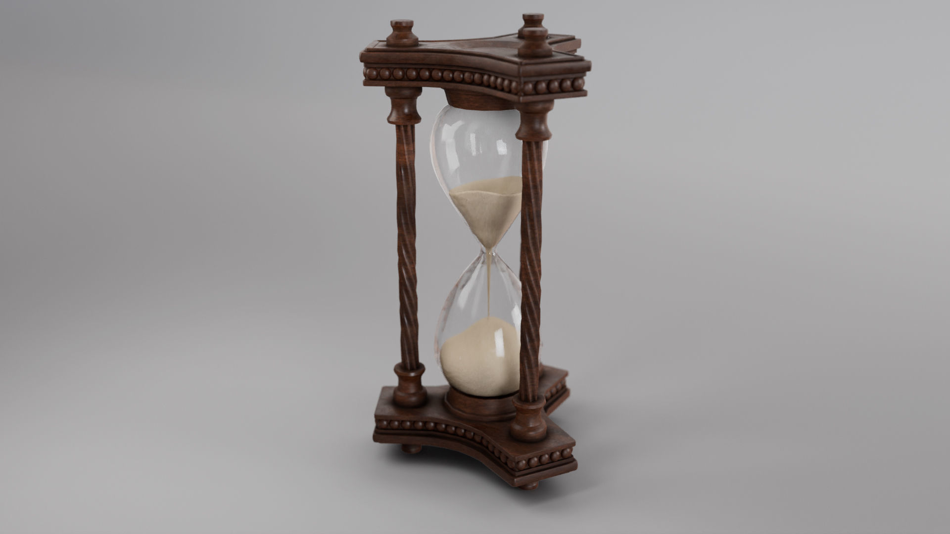 Classic Hourglass 3D model | CGTrader
