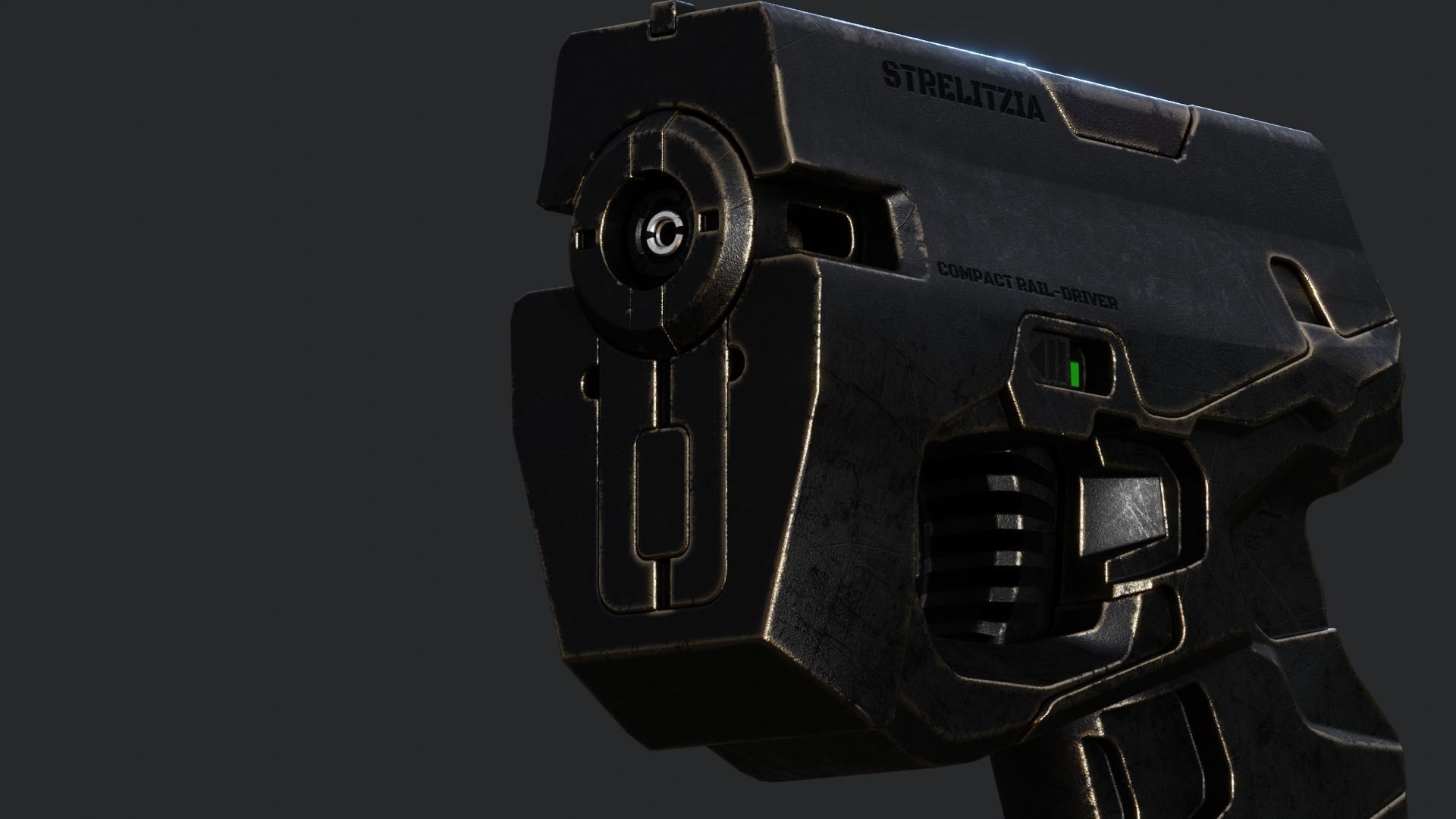 Compact Rail Driver free VR / AR / low-poly 3D model | CGTrader