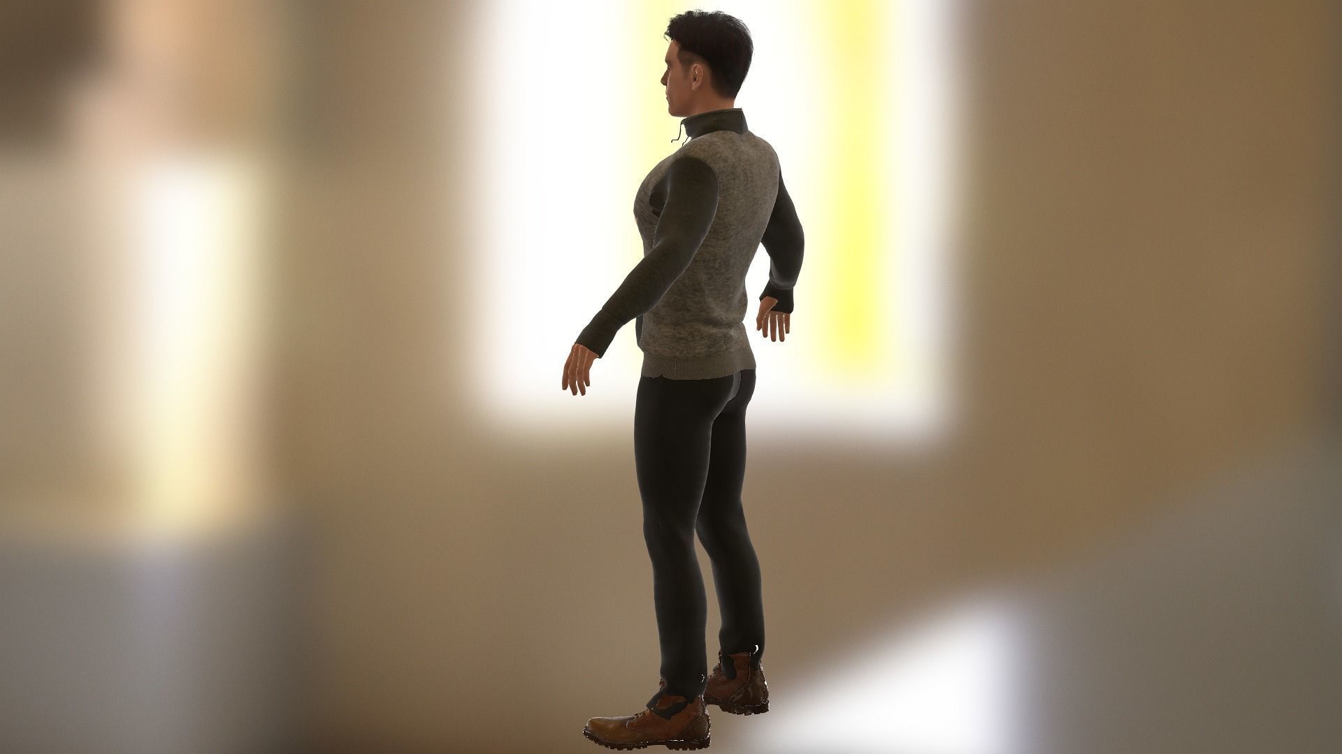 3D model Evan peters VR / AR / low-poly | CGTrader