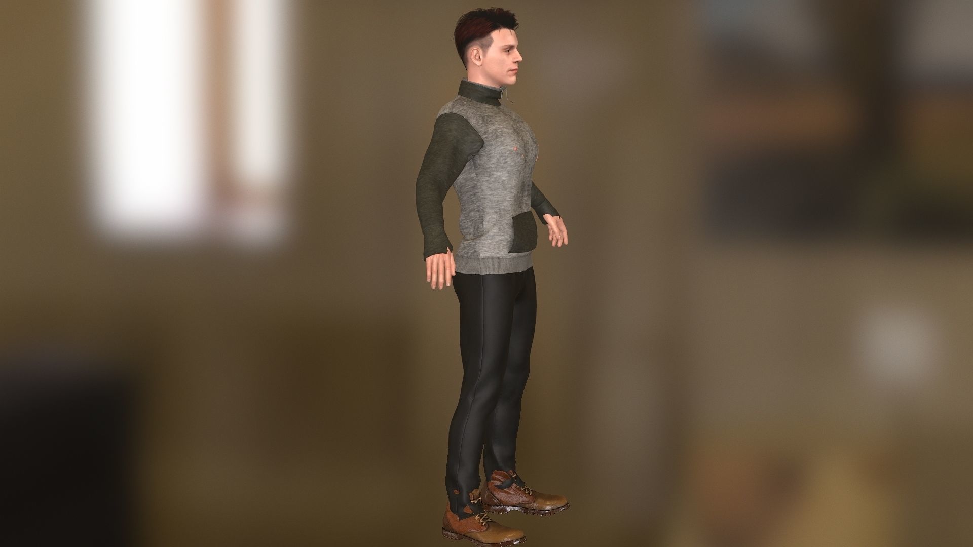 3D model Evan peters VR / AR / low-poly | CGTrader