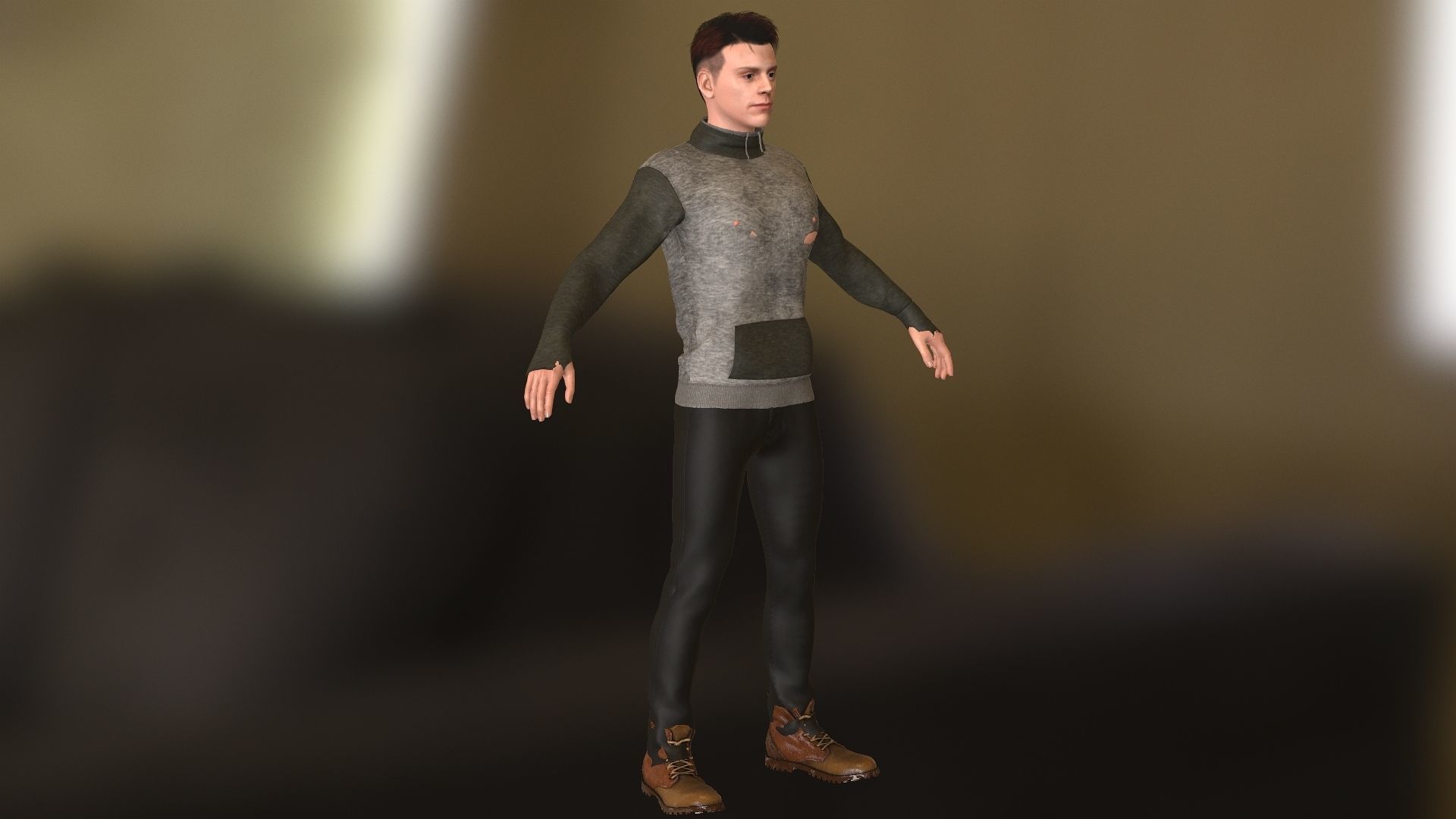 3D model Evan peters VR / AR / low-poly | CGTrader