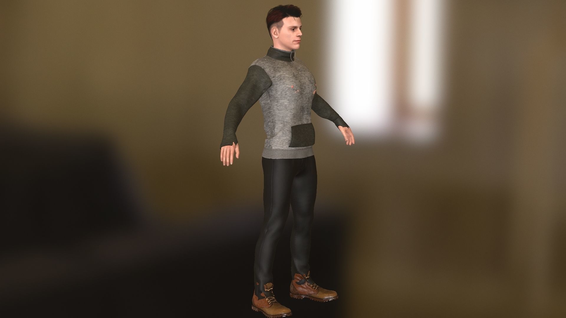 3D model Evan peters VR / AR / low-poly | CGTrader