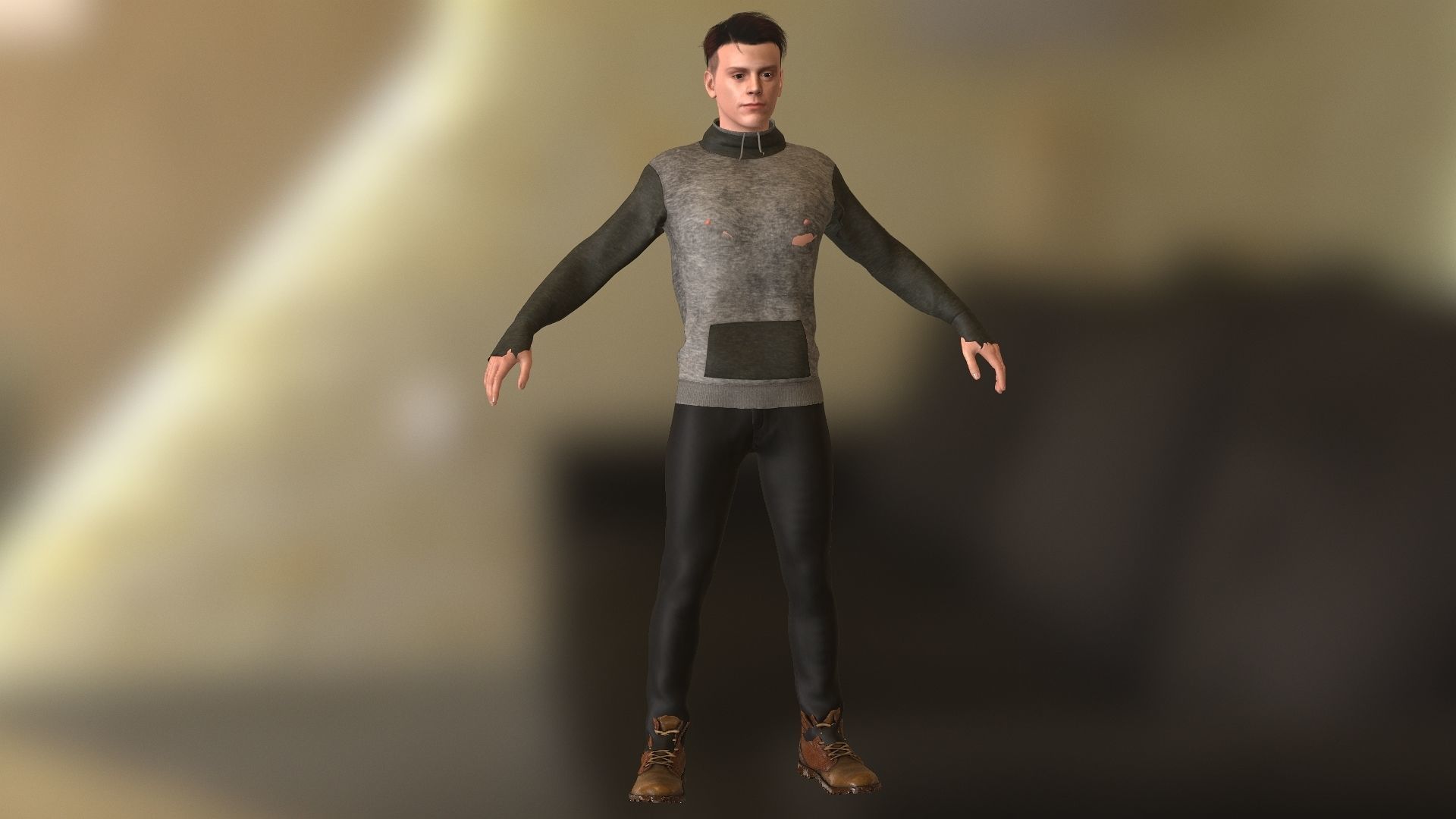 3D model Evan peters VR / AR / low-poly | CGTrader