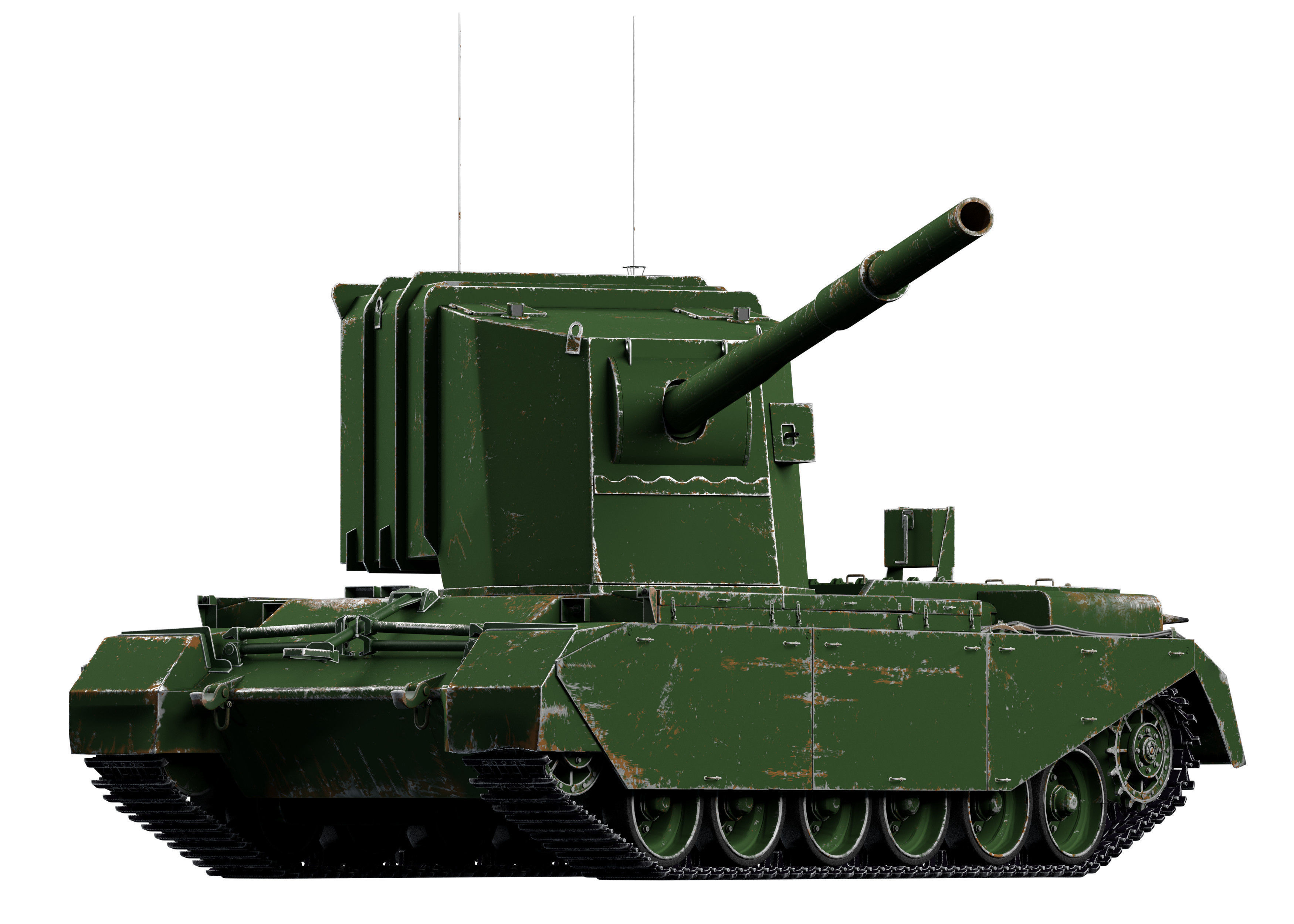 3D model FV 4005 stage 2 VR / AR / low-poly | CGTrader